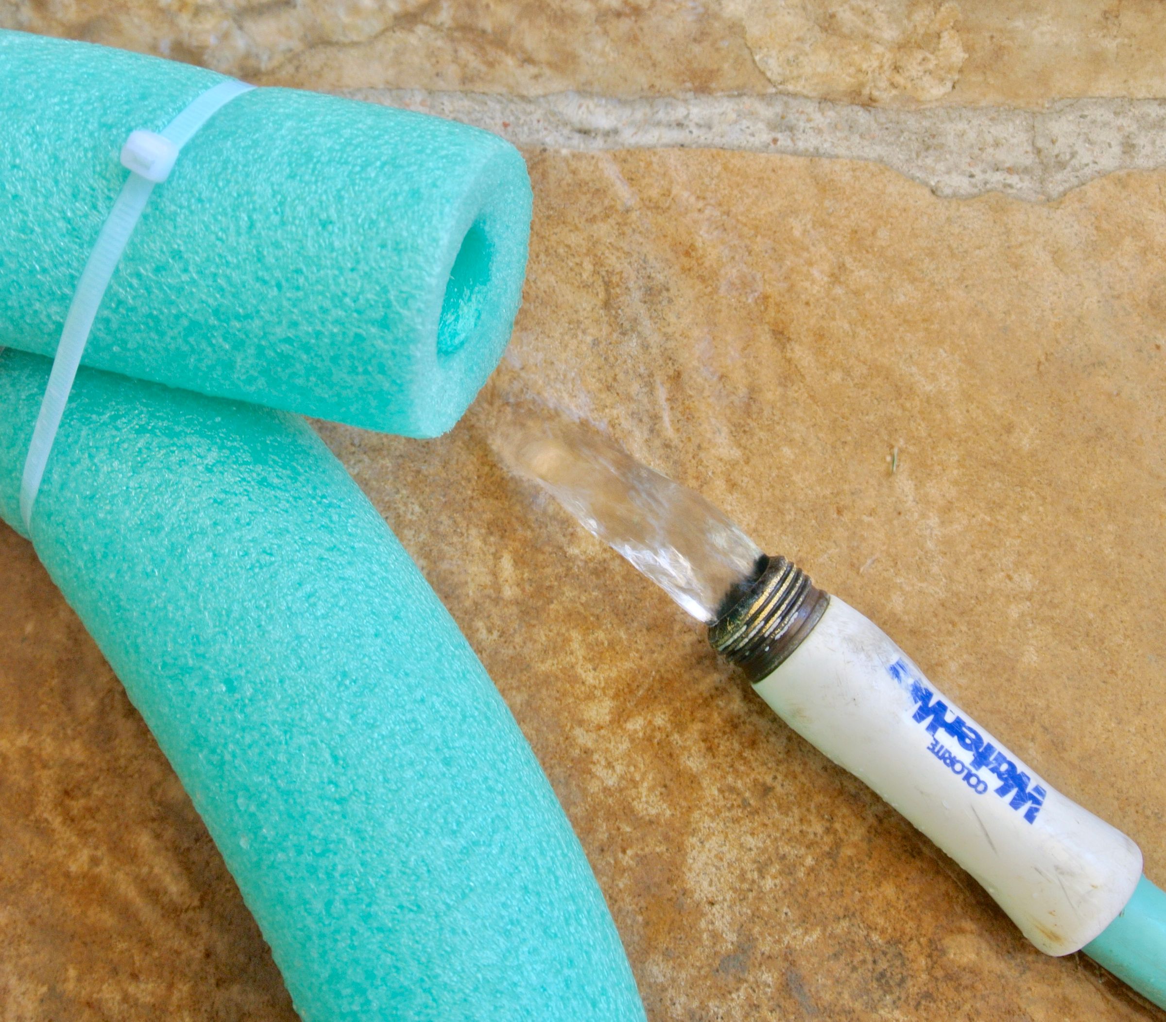 Use a Pool Noodle As a Mini Shower : 5 Steps (with Pictures ...
