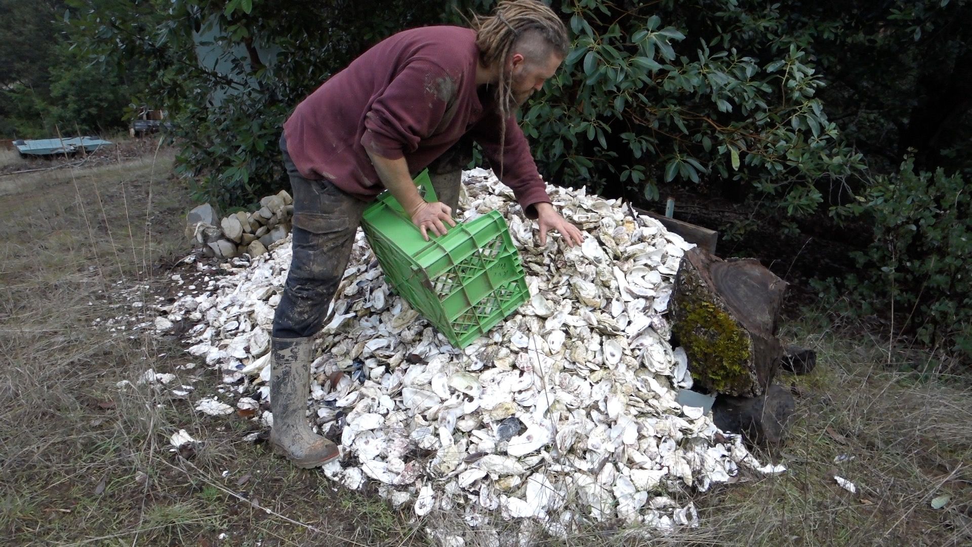 Burn Seashell Lime in a Primitive Straw/Clay Kiln! : 10 Steps (with ...