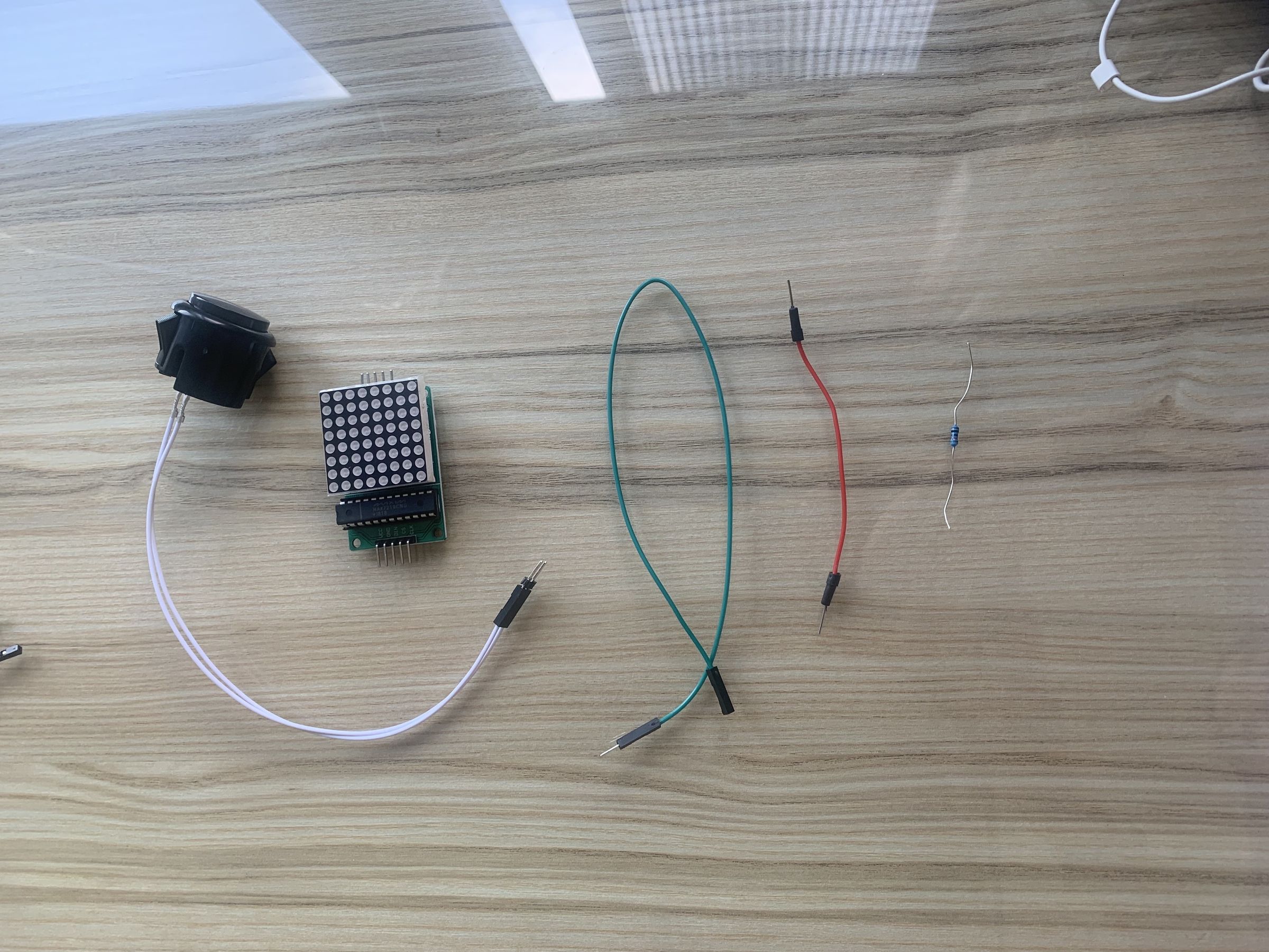 Arduino 8x8 LED Matrix With Button : 5 Steps - Instructables