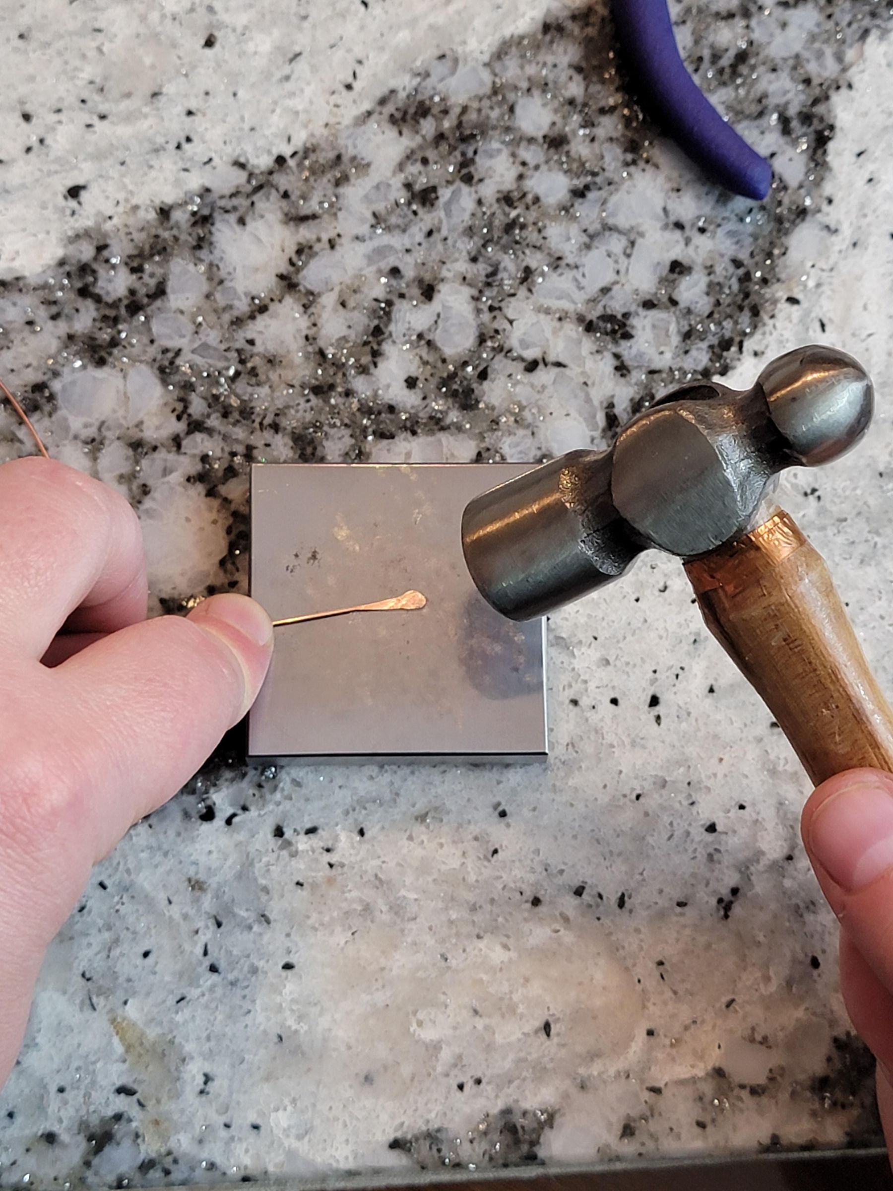 Hammered Wire Earrings : 11 Steps (with Pictures) - Instructables