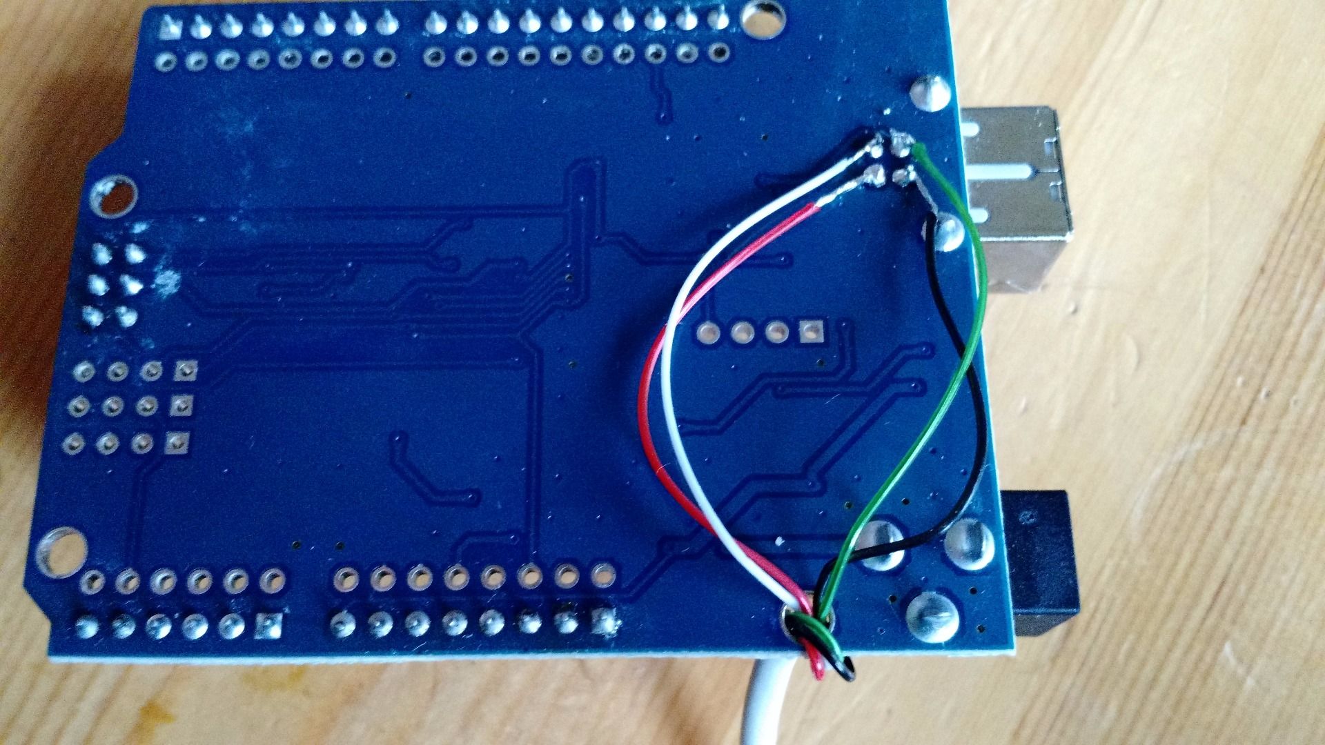 Solder USB-cable to Arduino UNO (clone) : 5 Steps (with Pictures ...