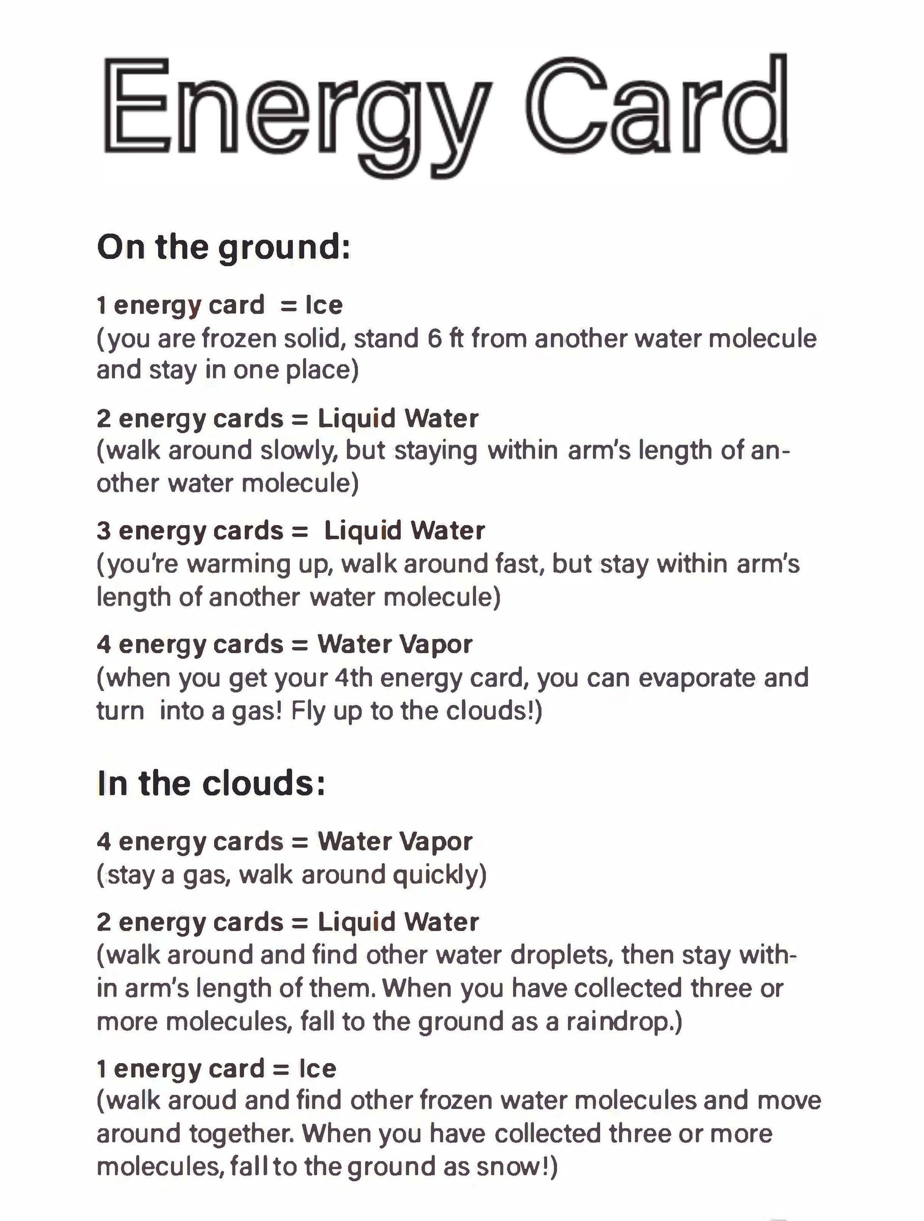 Water Cycle Simulation, With Energy : 6 Steps - Instructables