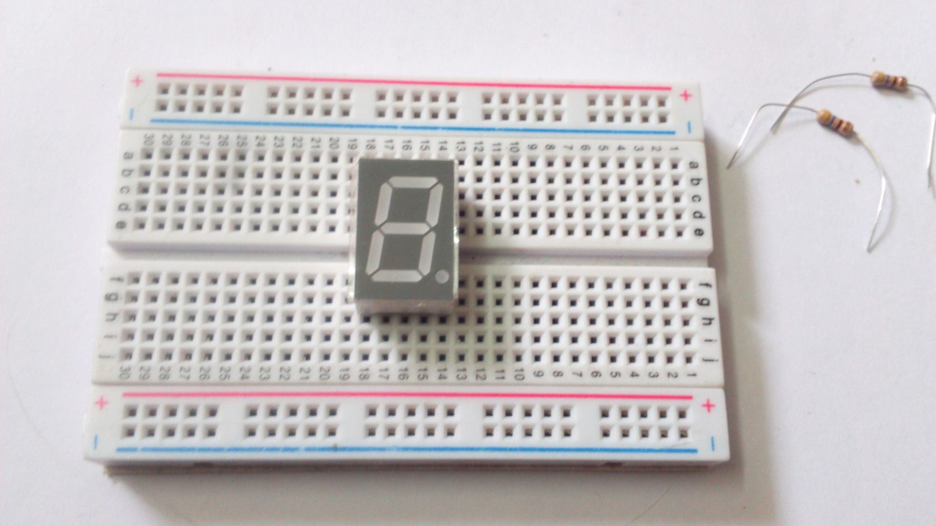7 SEGMENT DISPLAY : 3 Steps - Instructables