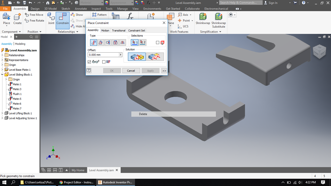 How to Make an Assembly in Inventor : 28 Steps - Instructables