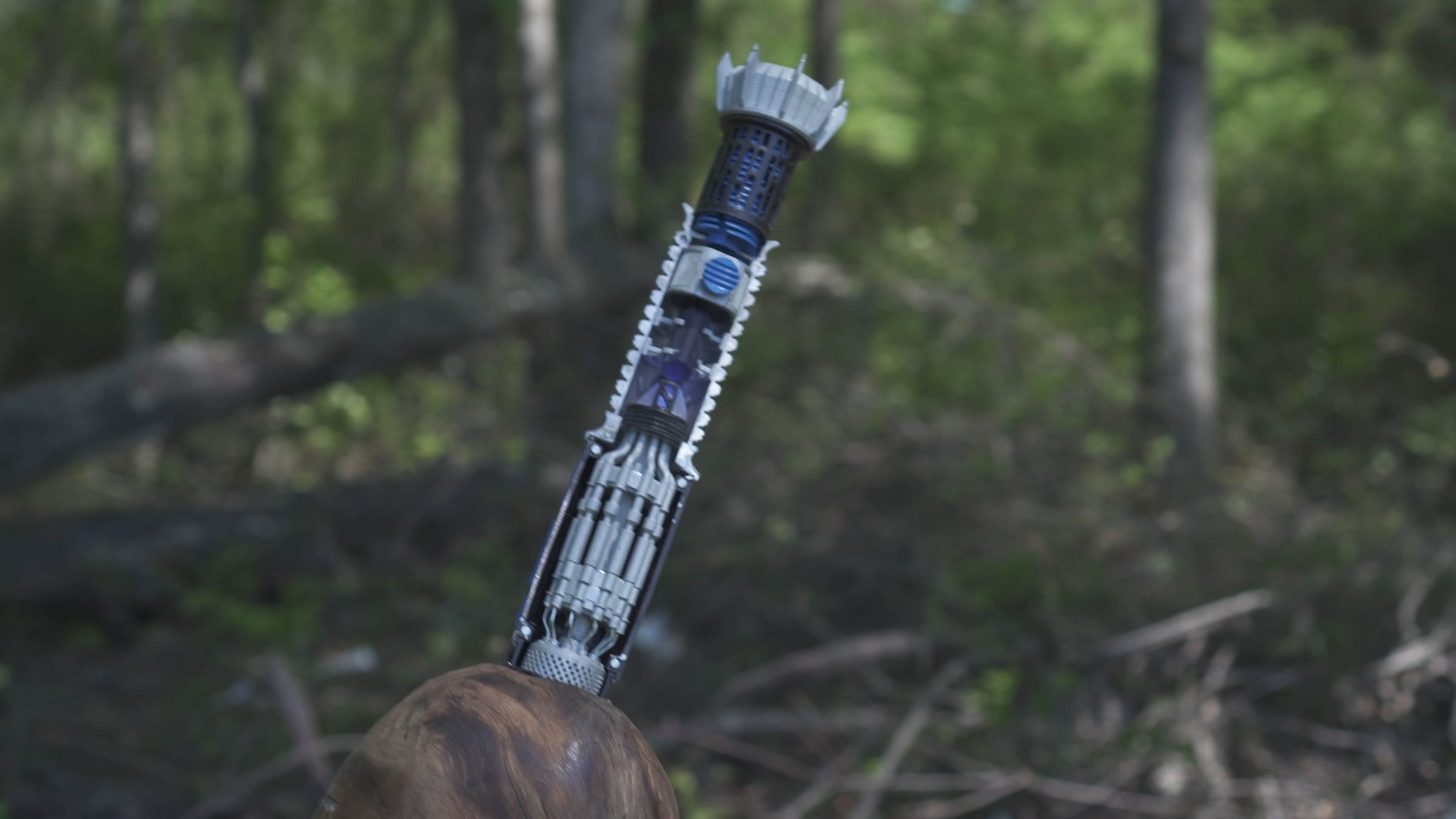 Excalibur Inspired Lightsaber in the Stone Cutaway : 15 Steps ...