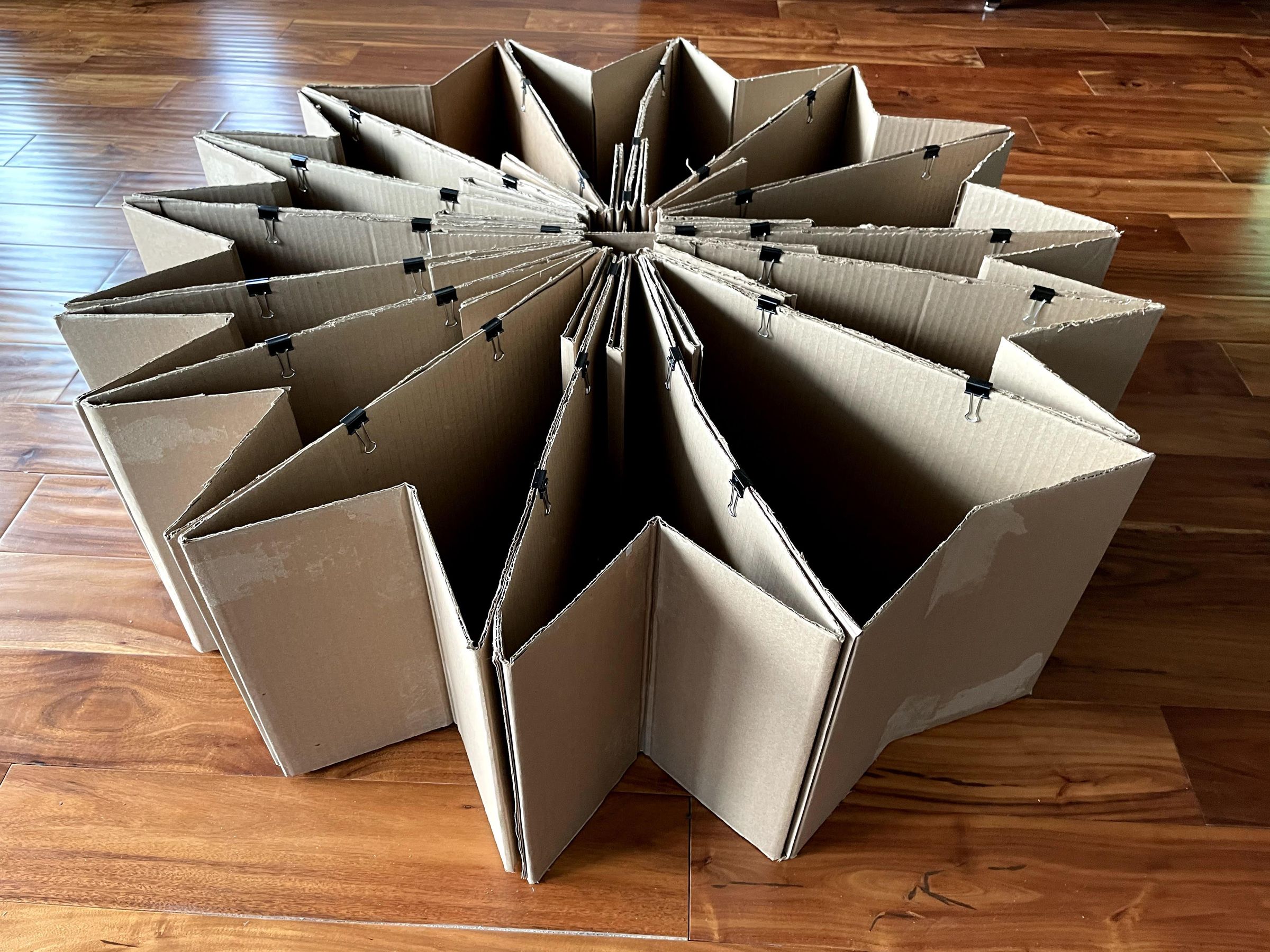 Portable, Flexible Cardboard Box Furniture : 21 Steps (with Pictures ...