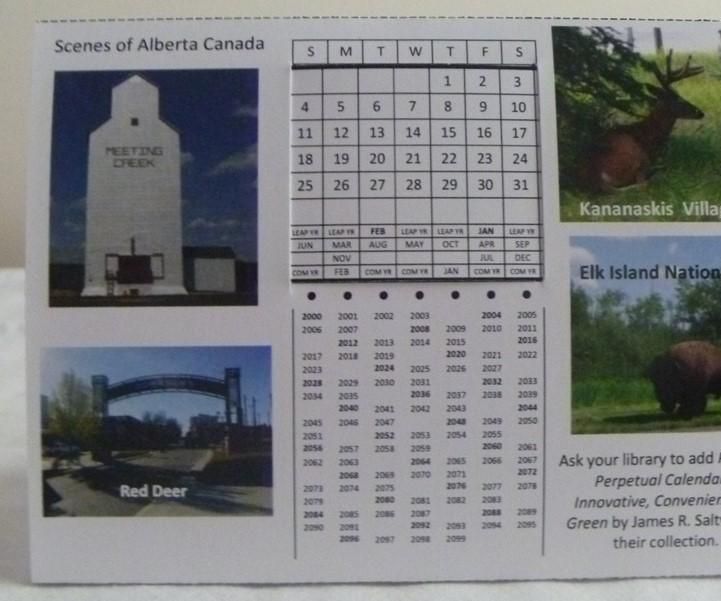 Perpetual Calendar Breakthrough : 6 Steps - Instructables