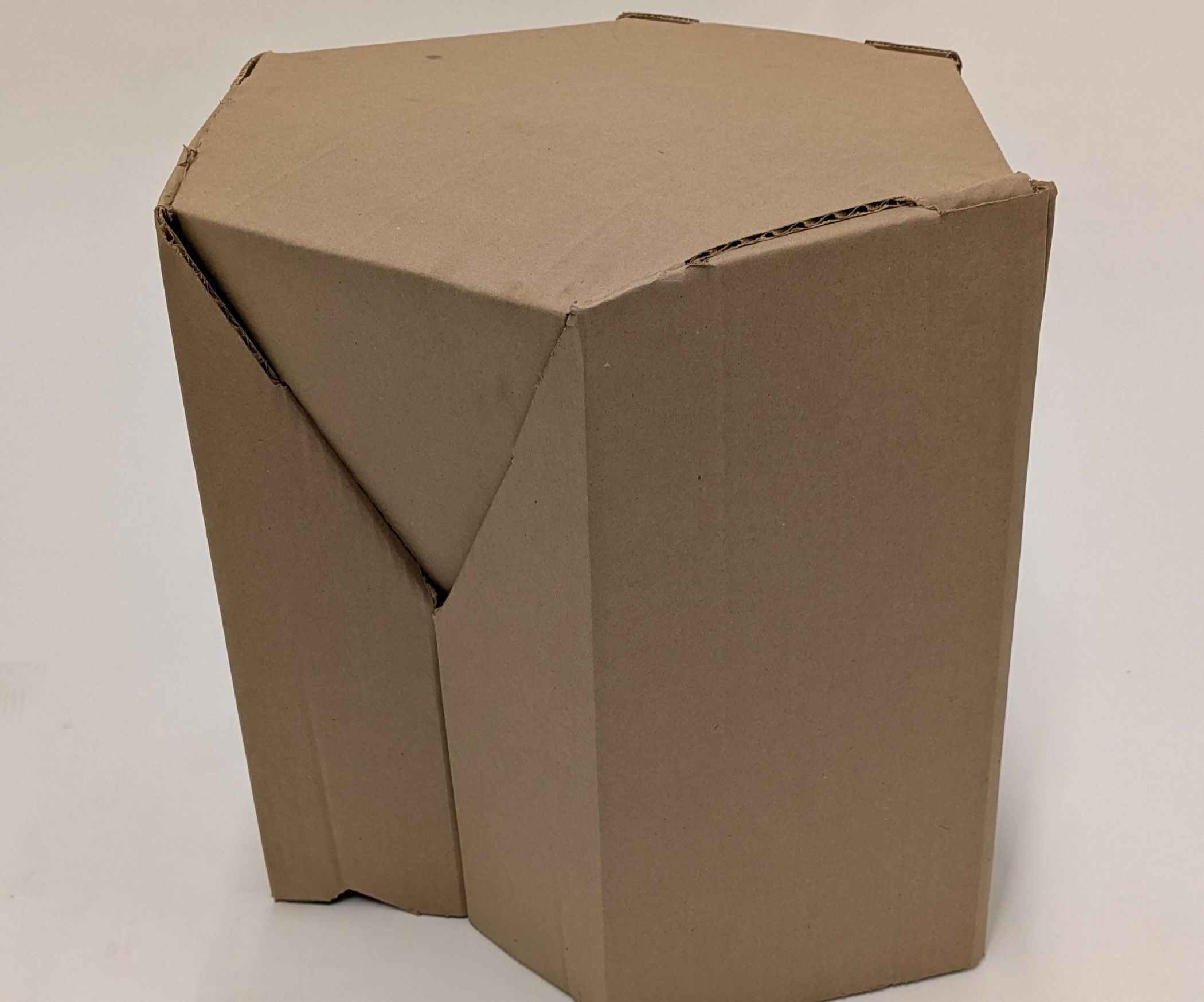 Cardboard Stool : 6 Steps (with Pictures) - Instructables