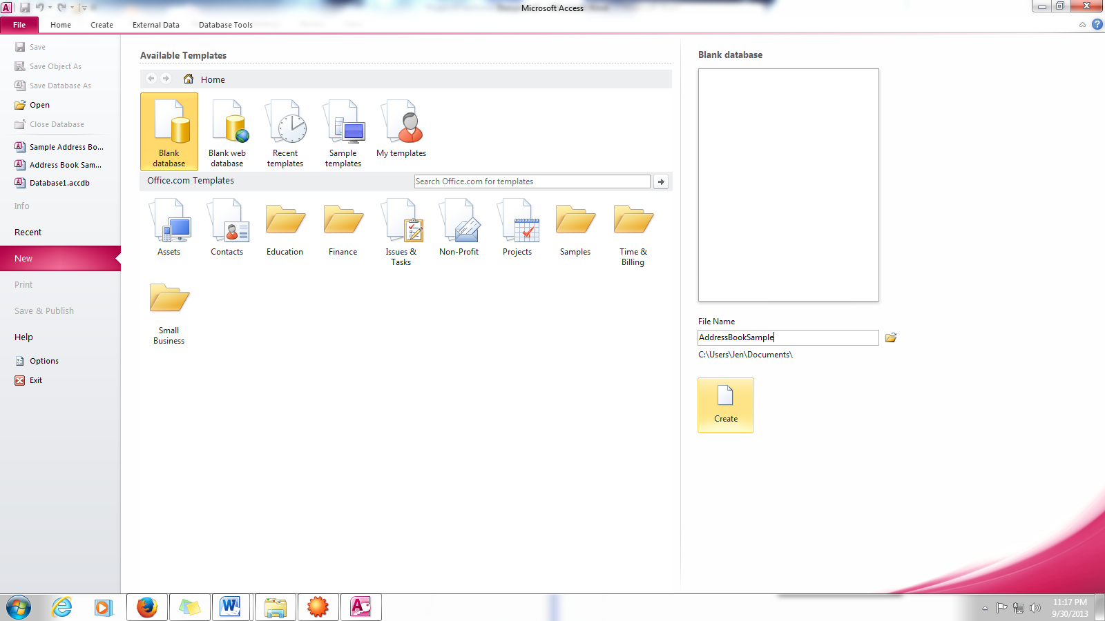 Creating an Address Book With Microsoft Access : 16 Steps - Instructables