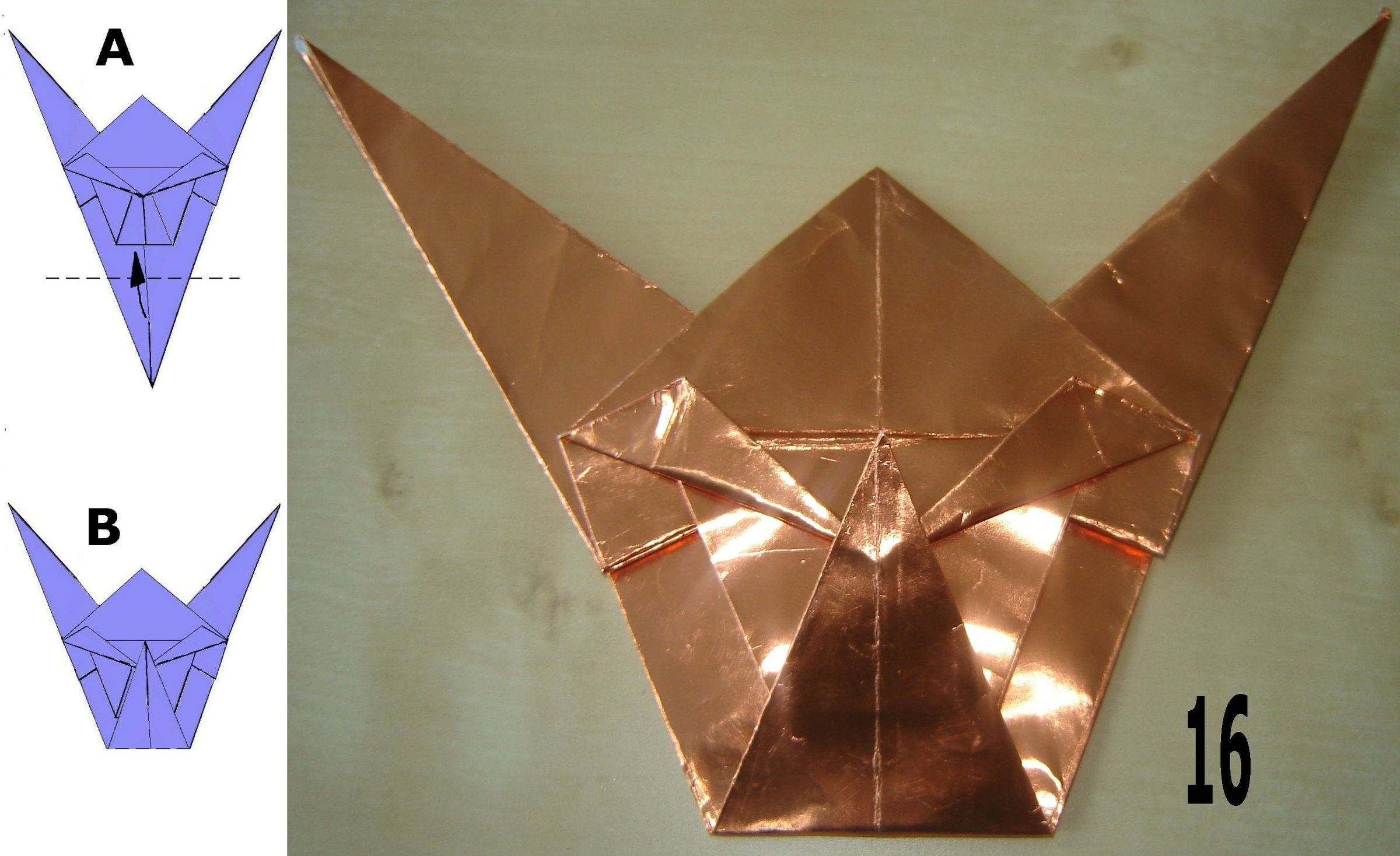 Origami Devil Mask : 8 Steps - Instructables