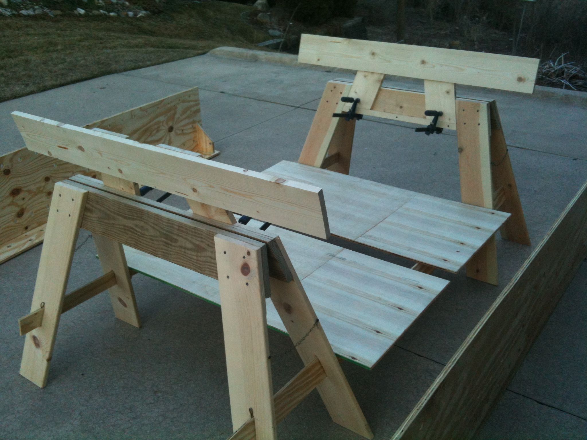 Multi-Functional Portable Workbench : 9 Steps (with Pictures ...
