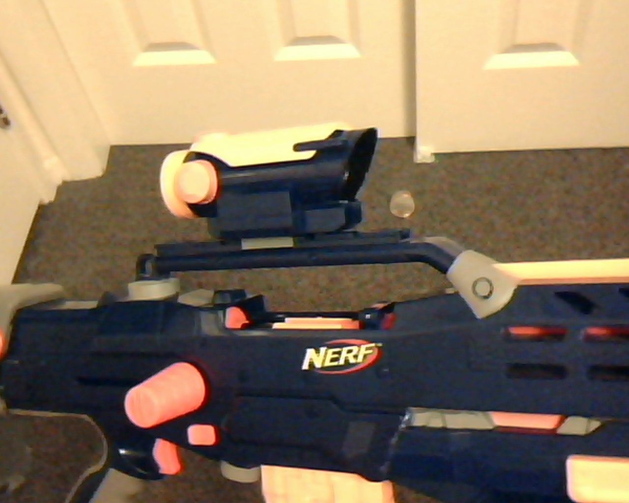 Nerf Longshot Scope Mod Into ACOG Style Scope : 7 Steps - Instructables