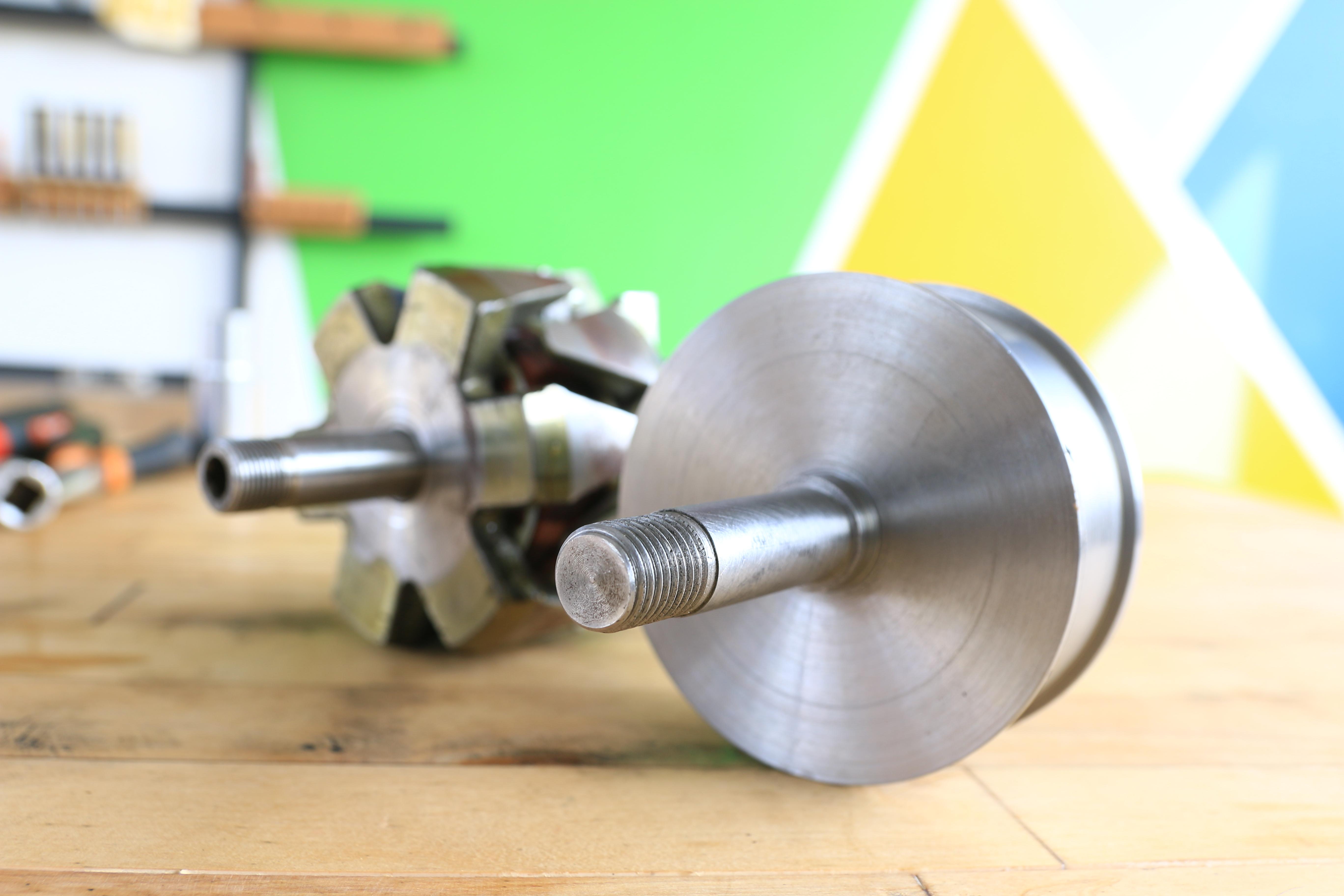 Converting Car Alternator Into a Permanent Magnet Brushless Motor : 6 ...