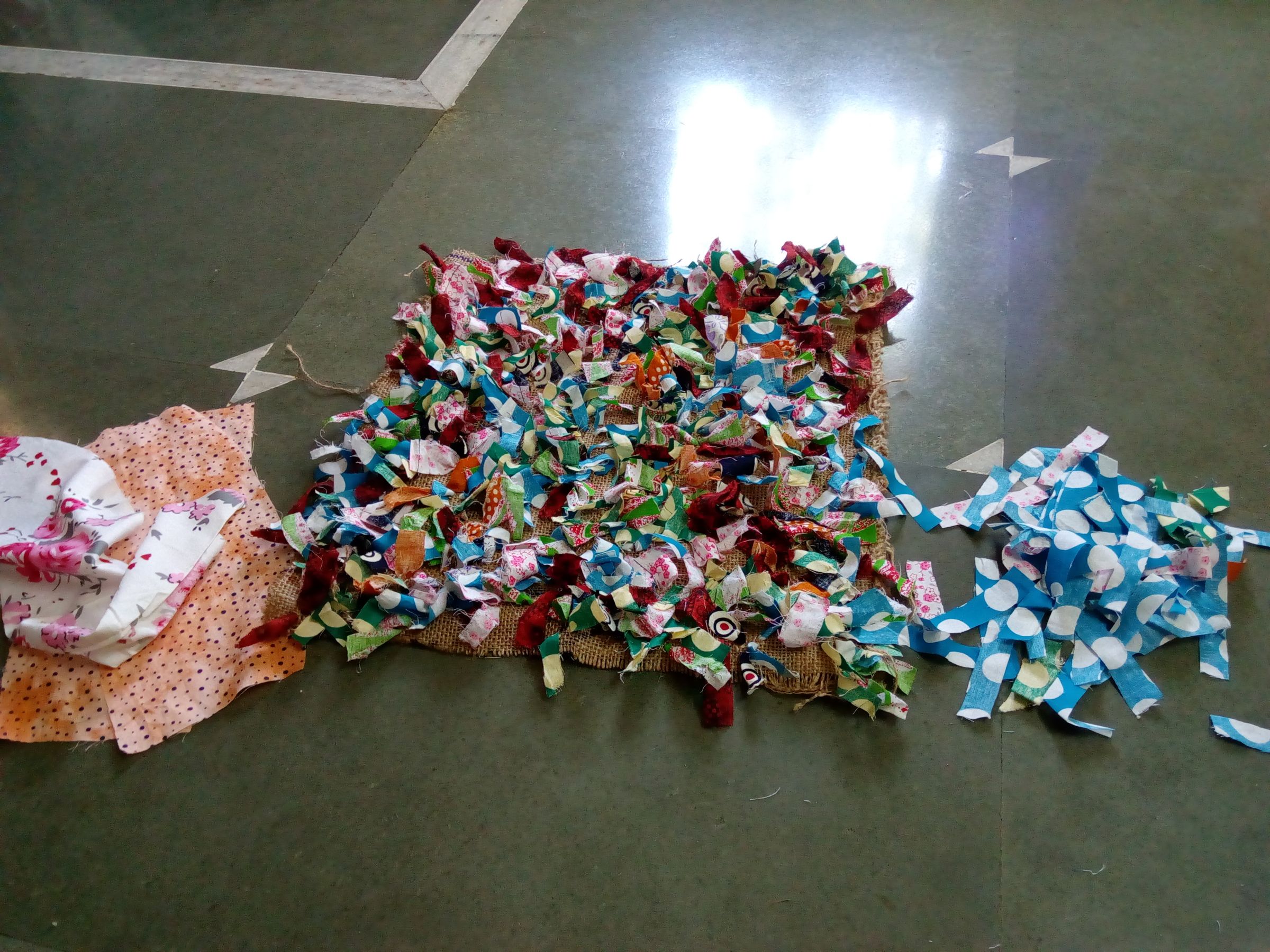 Rug From Cotton Scrap Fabric (with Pictures) - Instructables