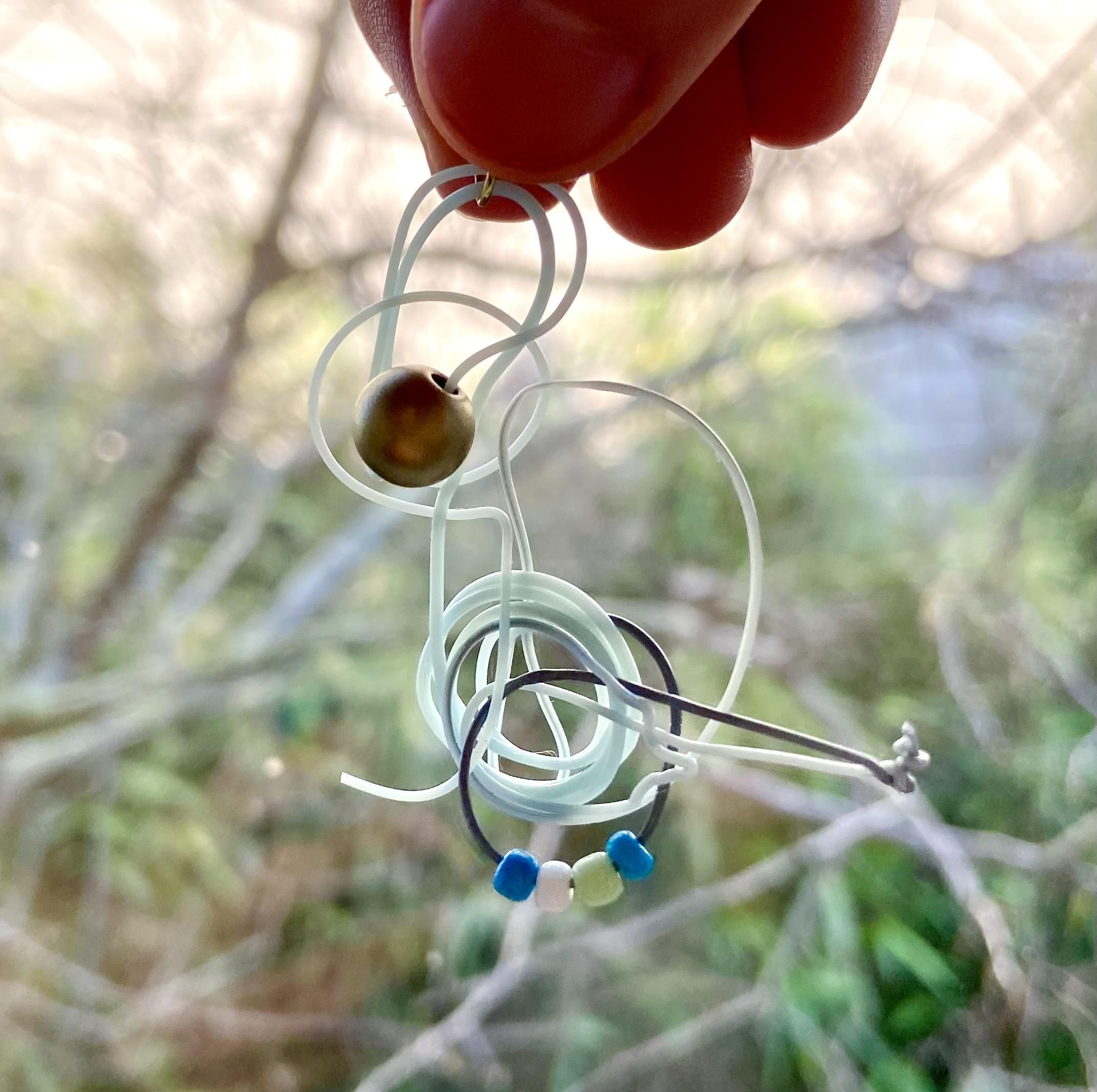 Abstract Filament Earrings! (Original Artsy Jewelry) - Instructables