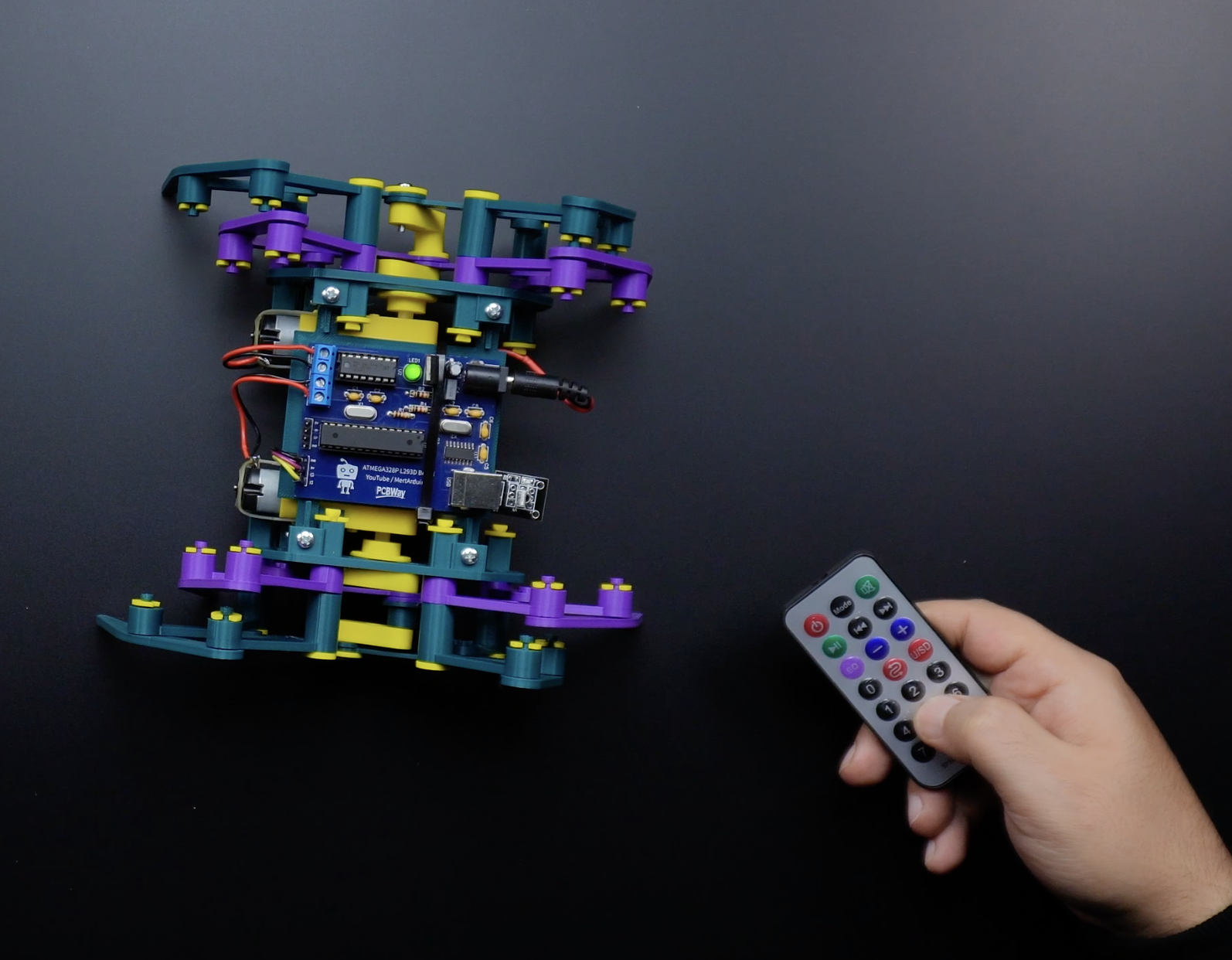 3D Printed Theo Jansen Style Octopod Robot (Arduino Based) : 7 Steps ...