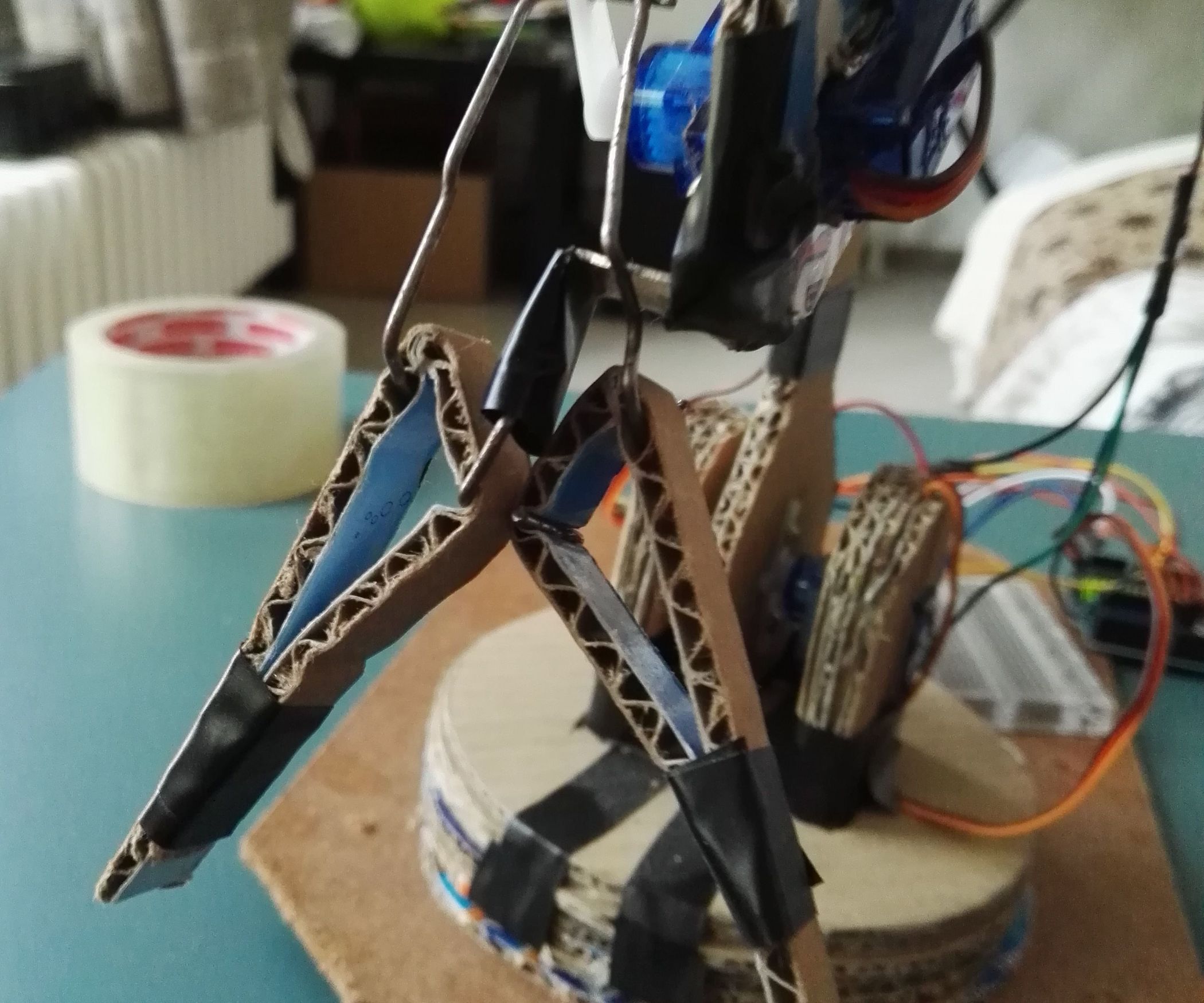 CARDBIRD - the Cardboard Robotic Arm : 7 Steps (with Pictures ...