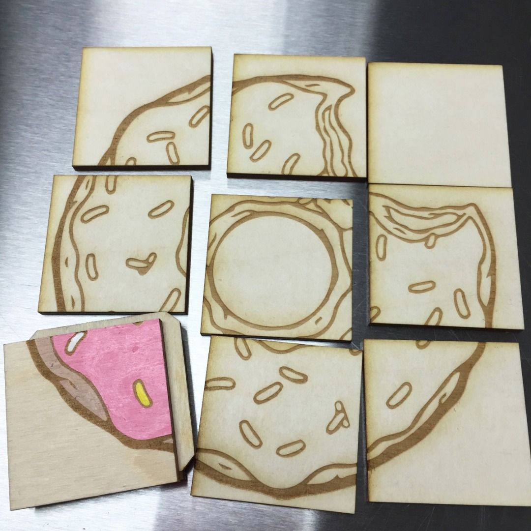 Lasercut Slide Puzzle : 8 Steps (with Pictures) - Instructables