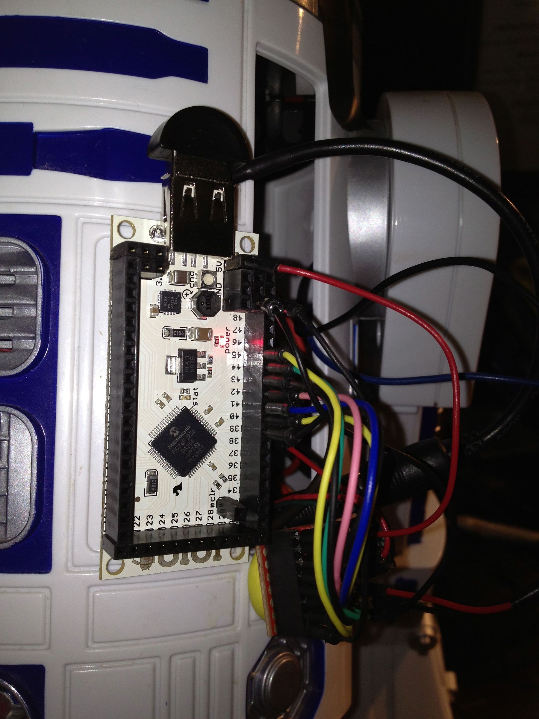 Hack Your Hasbro R2D2 With an IOIO Microcontroller! : 6 Steps (with Pictures) - Instructables