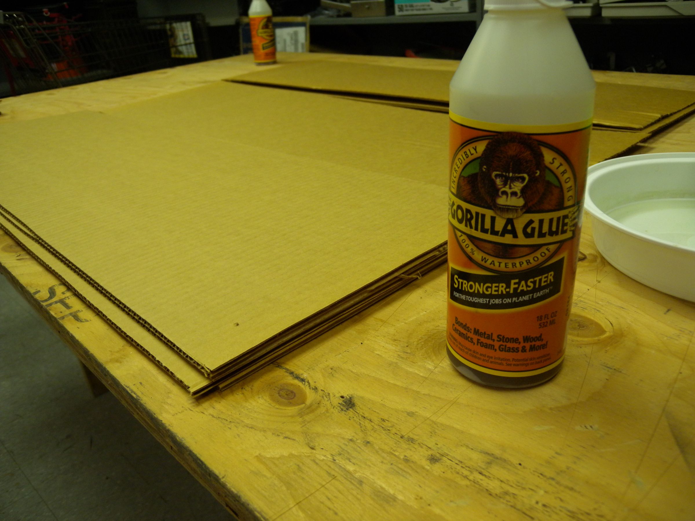 The Card Bar - Functional Cardboard Furniture : 12 Steps (with Pictures ...