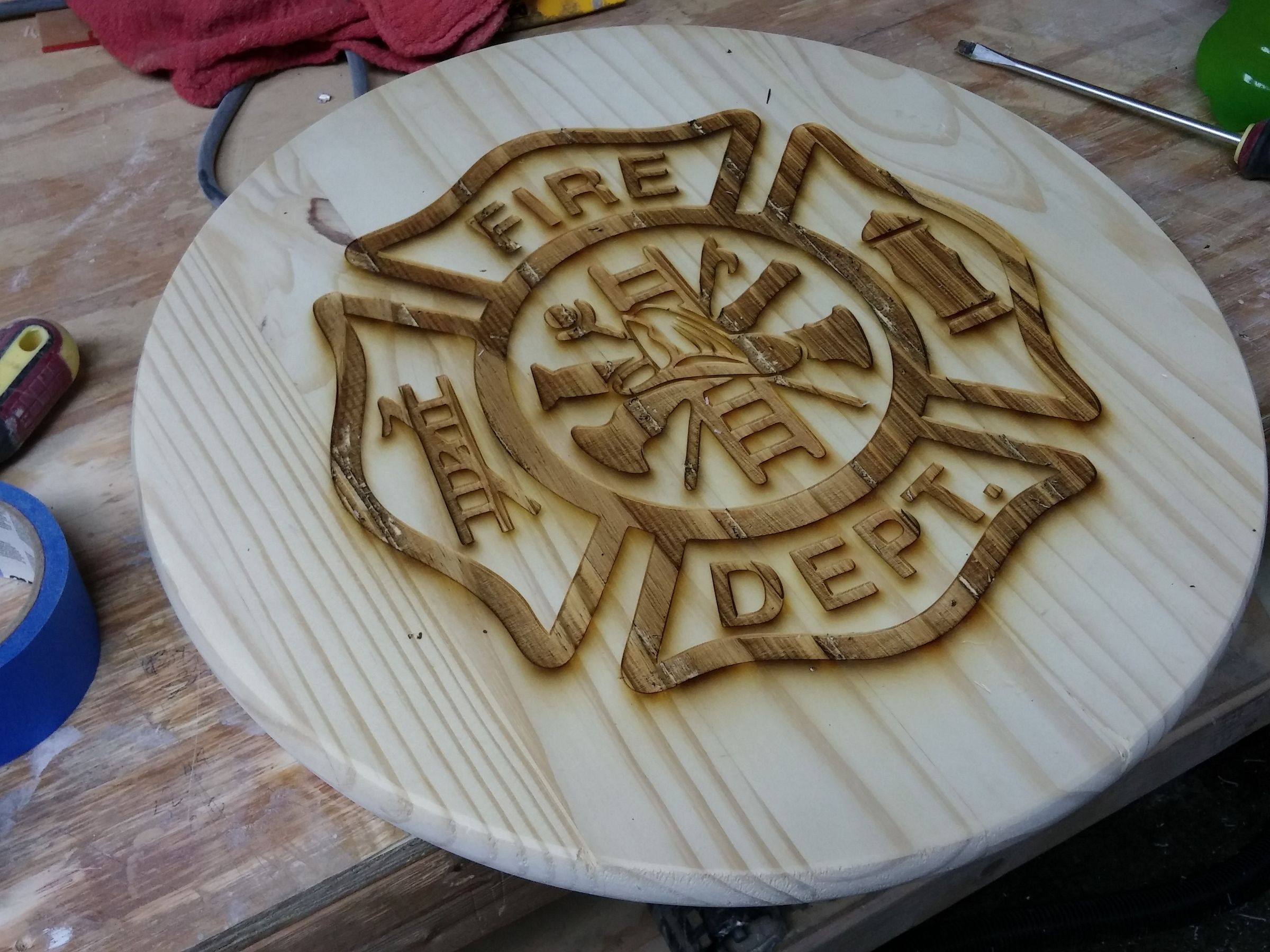 Firefighter Table and Lamp : 9 Steps (with Pictures) - Instructables