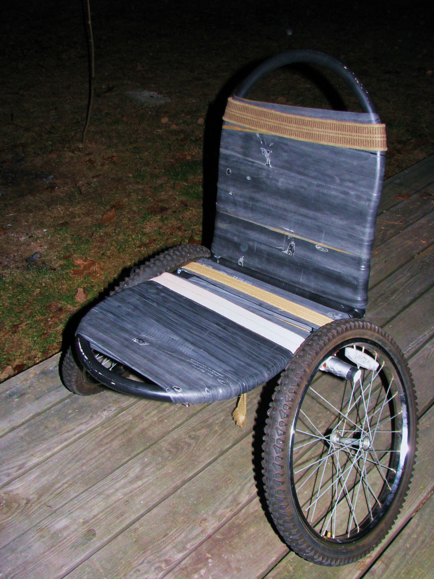 PVC Inner Tube Chair : 8 Steps (with Pictures) - Instructables