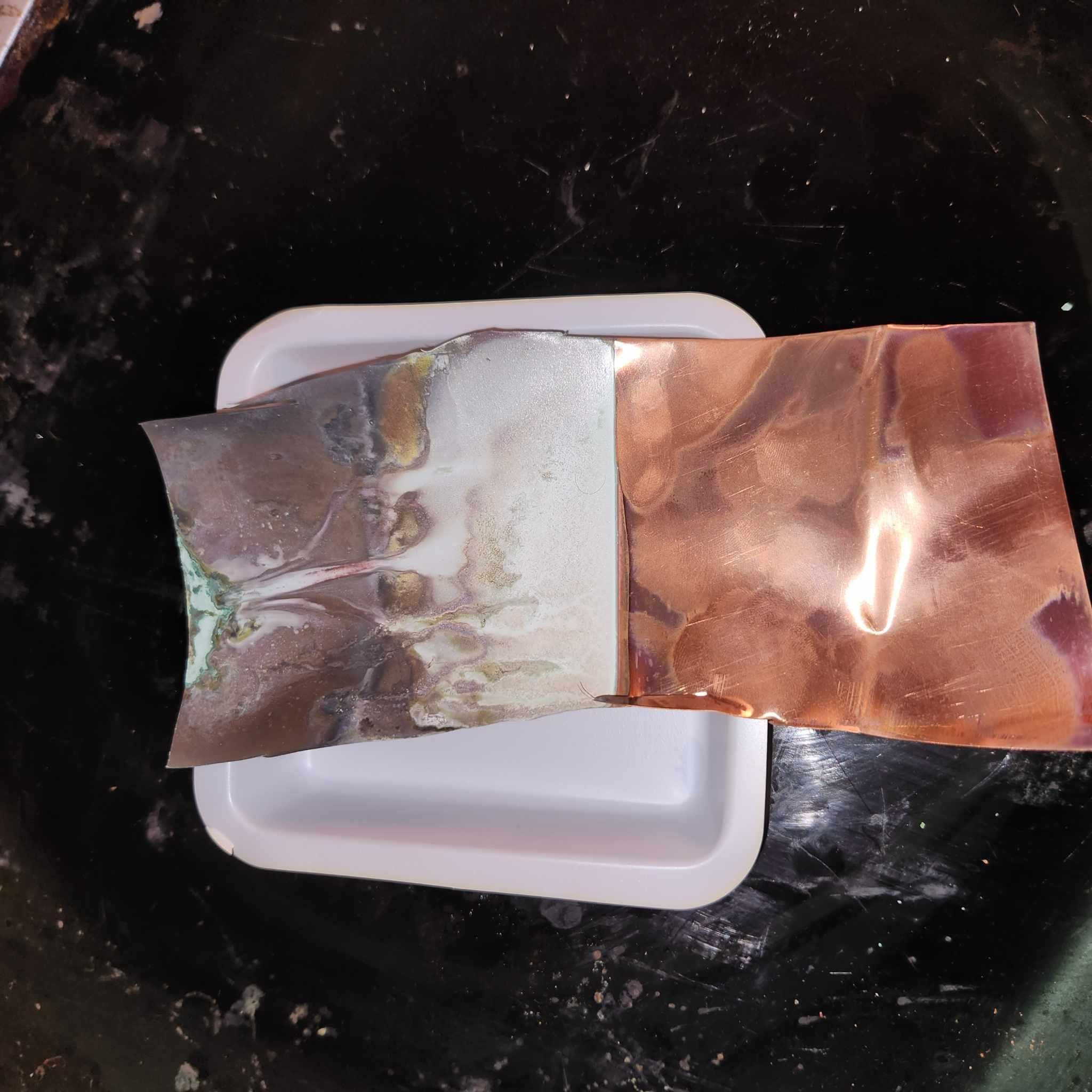 Plating Aluminium Sheets, Brass and Copper With Dragondroff Reagent ...