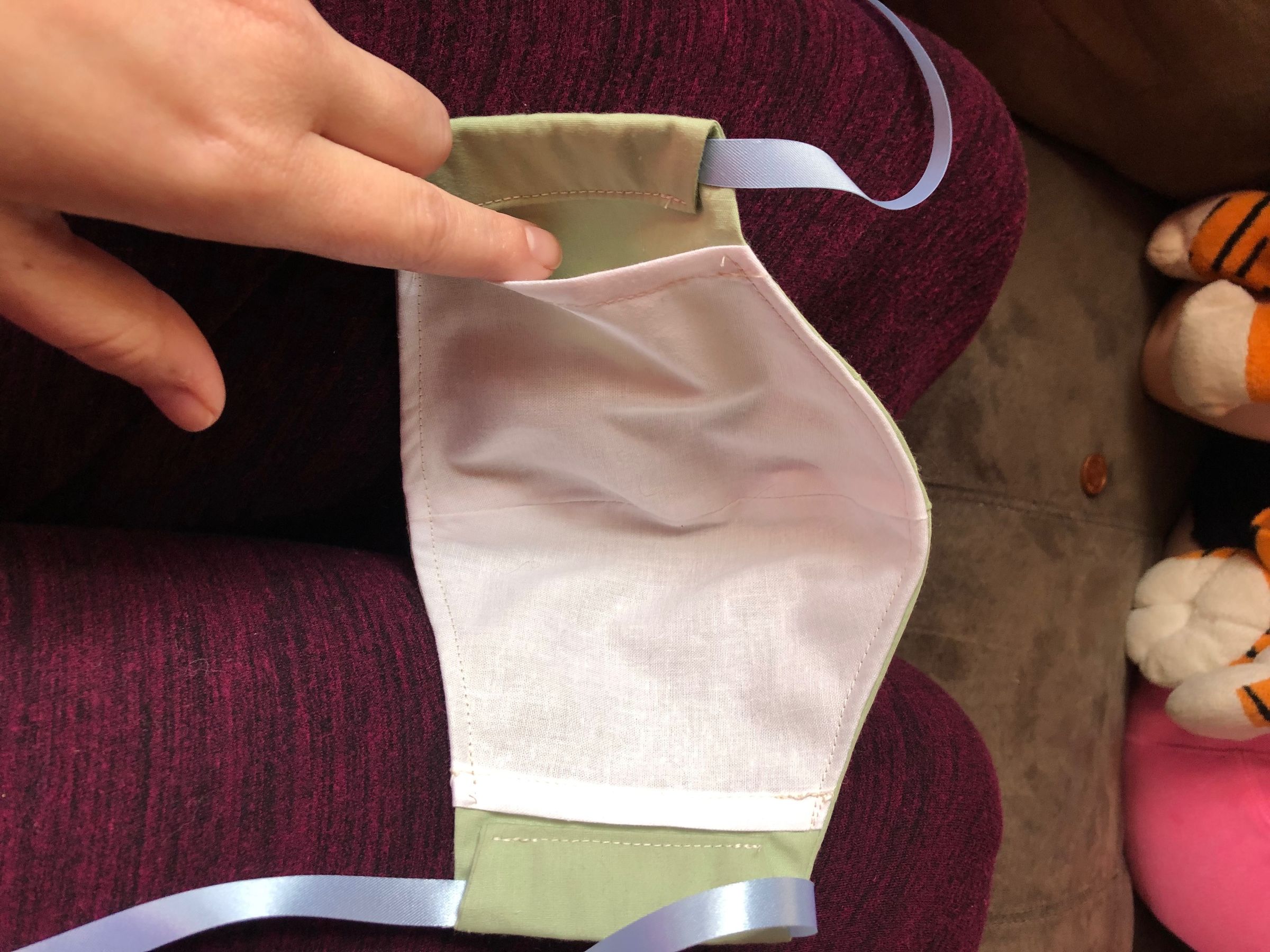 Olson Mask for PPE With Optional Filter Pocket : 13 Steps (with ...