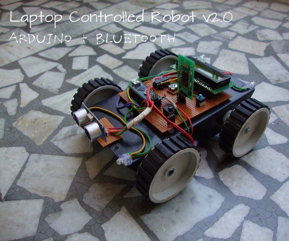 Laptop Controlled Robot V2.0 : 24 Steps (with Pictures) - Instructables