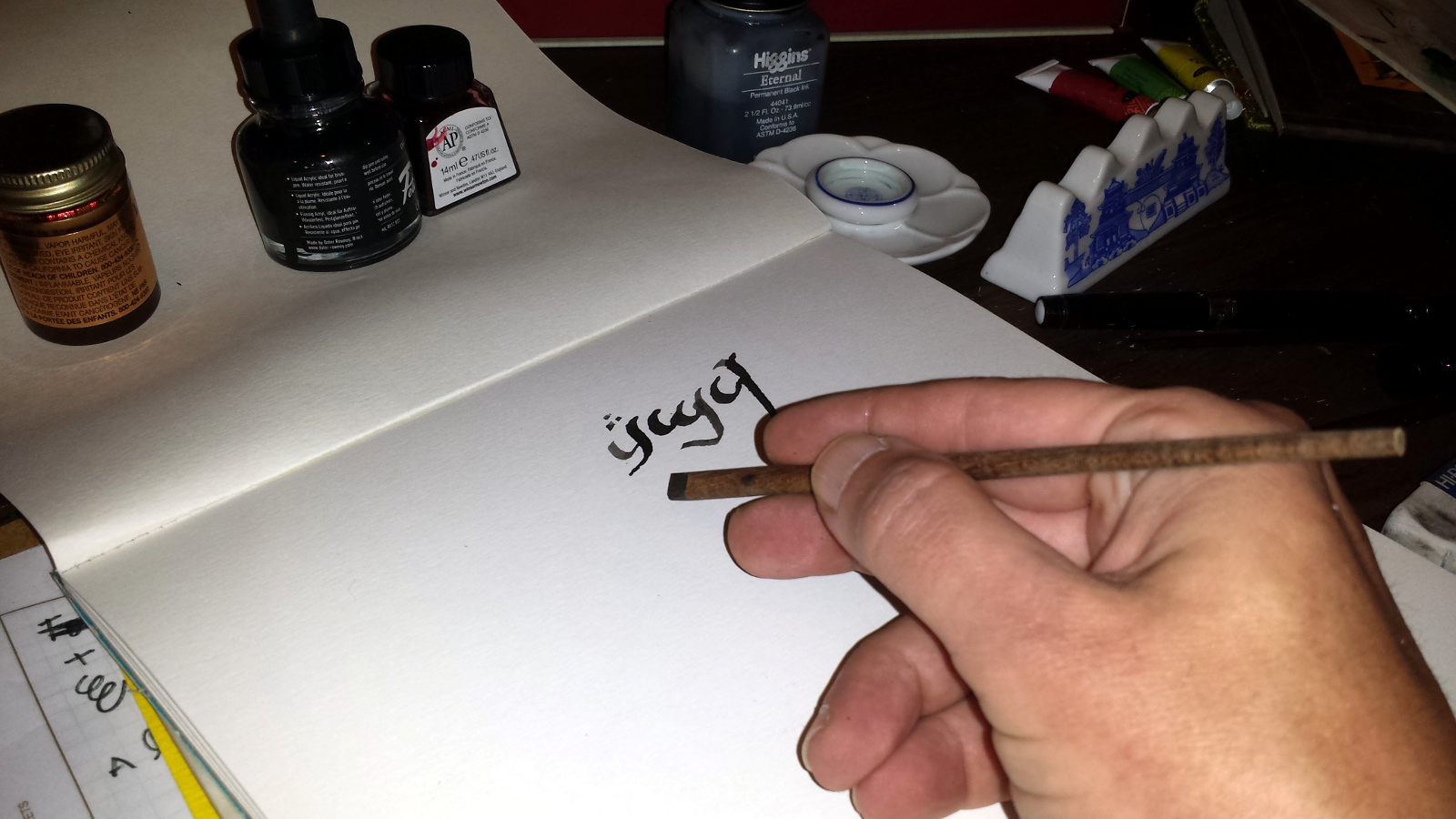 Create a Custom Medieval-/Fantasy-Style Calligraphy Quill : 4 Steps ...
