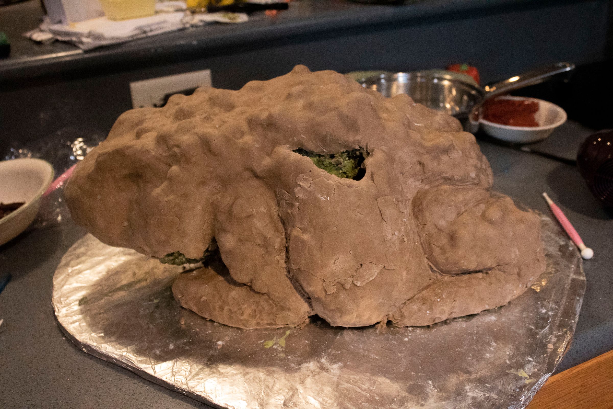 The Mutant Toad Cake With Tricky Treats... : 13 Steps (with Pictures ...