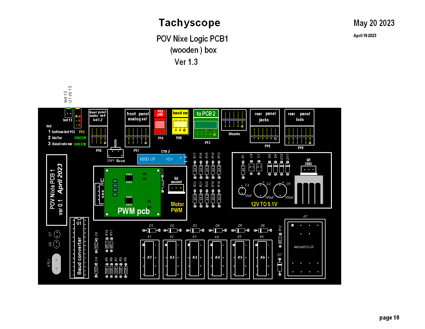 Tachyscope 1.0, POV Led Display : 5 Steps (with Pictures) - Instructables