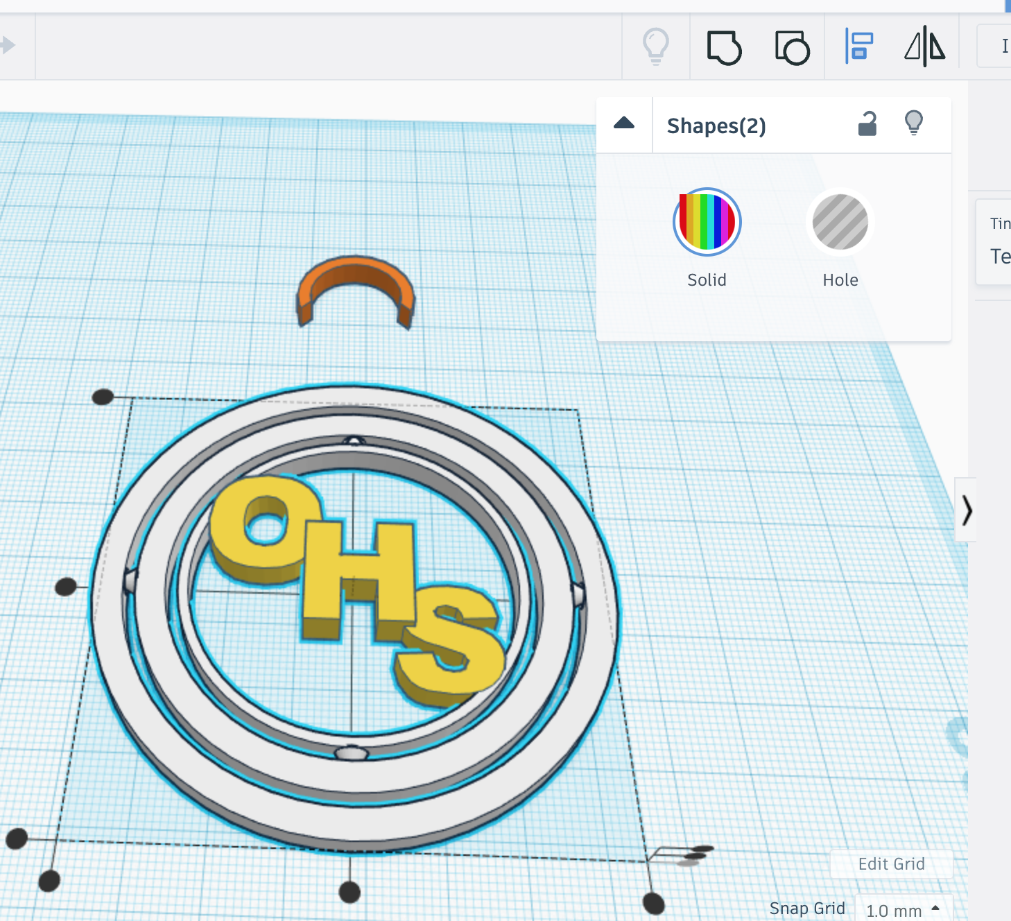 Make a Fidget/Gyro-Keychain With Code Using Tinkercad Codeblocks : 13 Steps (with Pictures ...