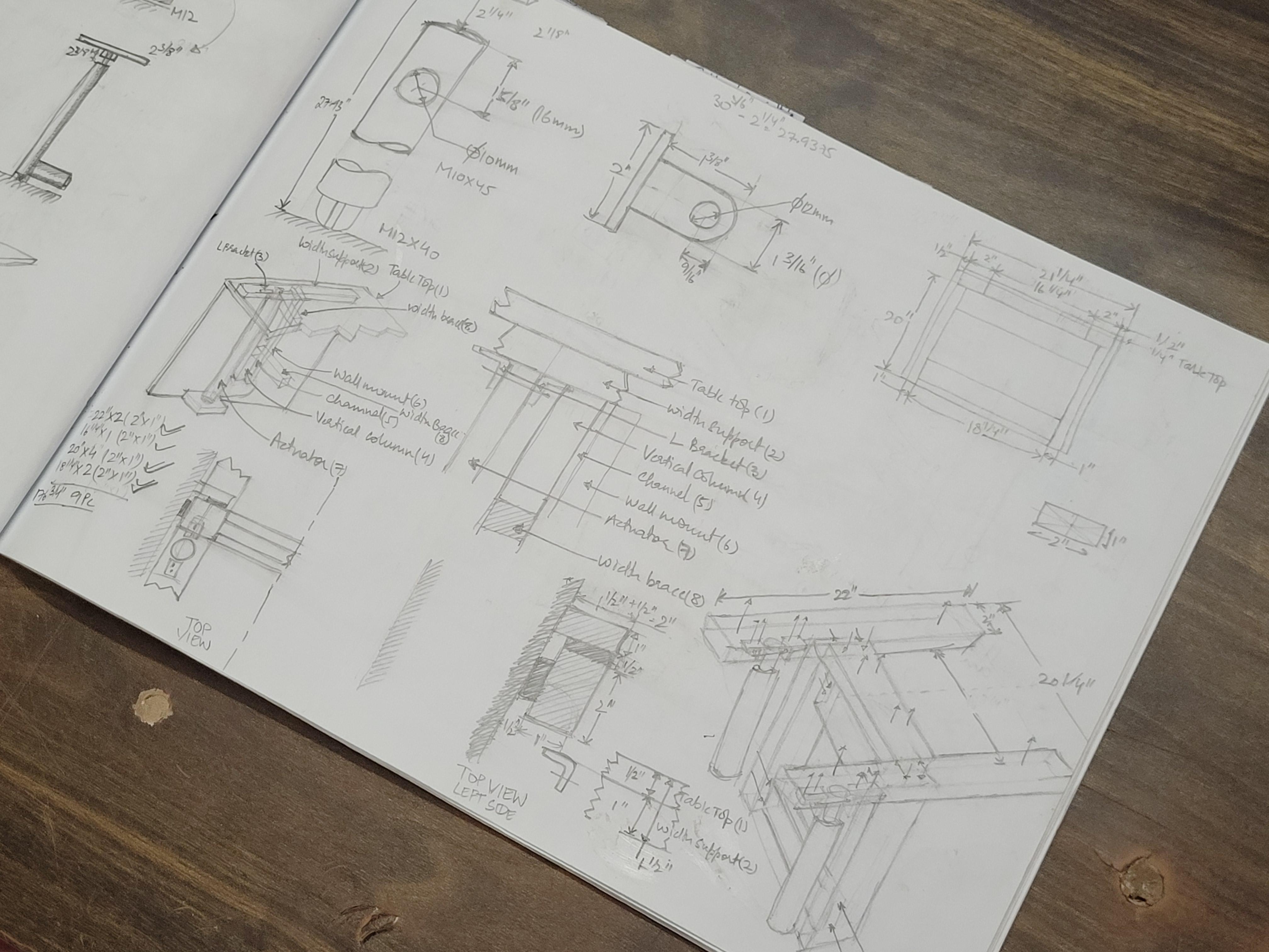 DIY Height Adjustable Desk : 8 Steps - Instructables