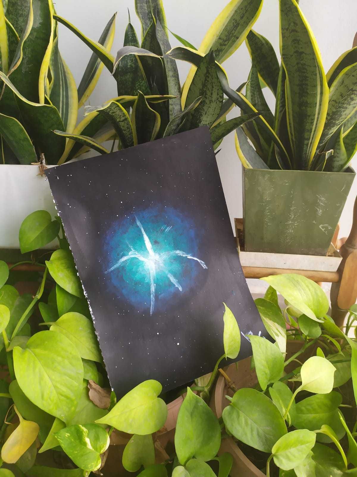 Simple Supernova Painting (no Painting Skills Required!) : 6 Steps ...