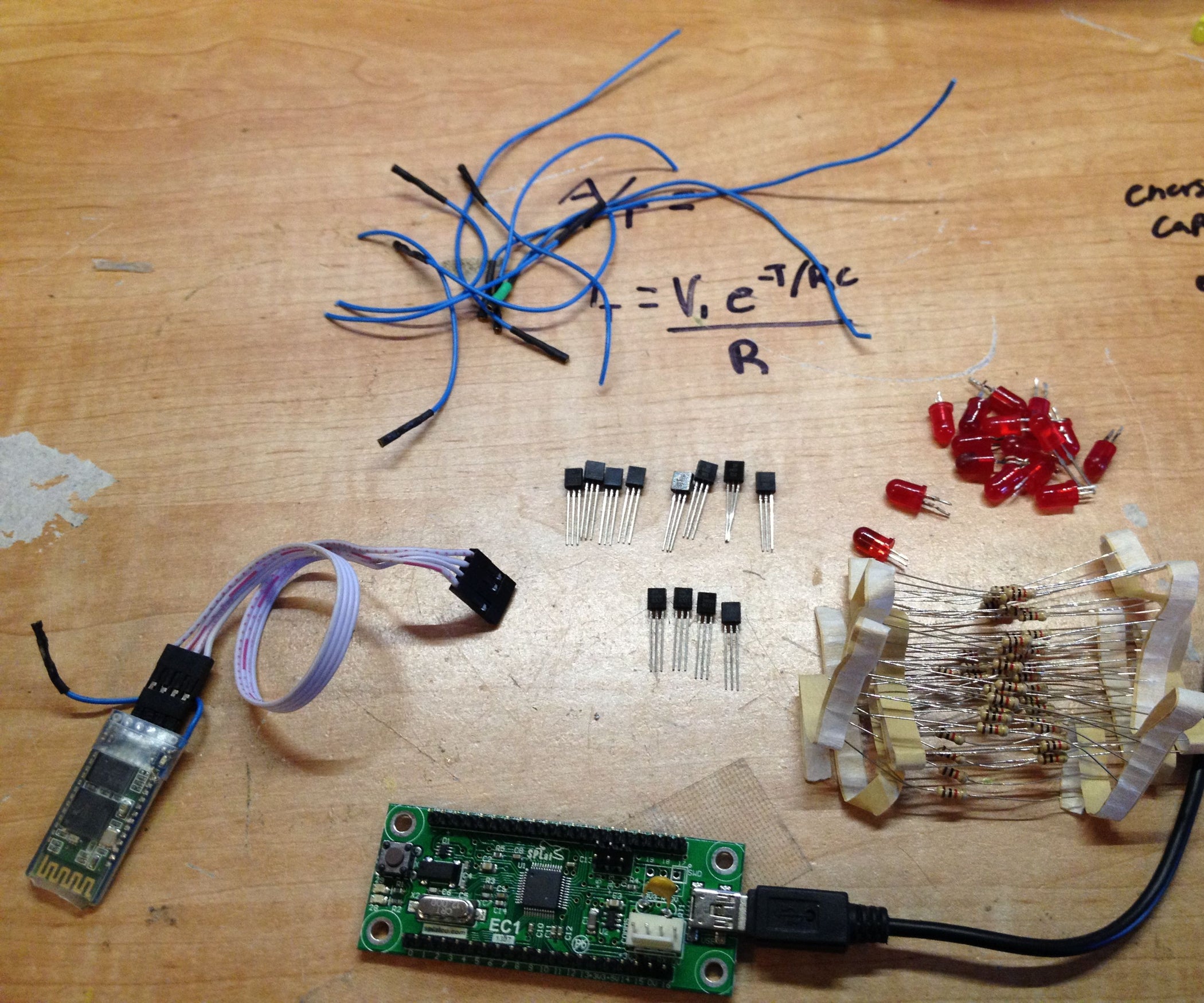Bluetooth Controlled 4X4 Led Matrix Using a SPLat EC1 PLC : 10 Steps ...