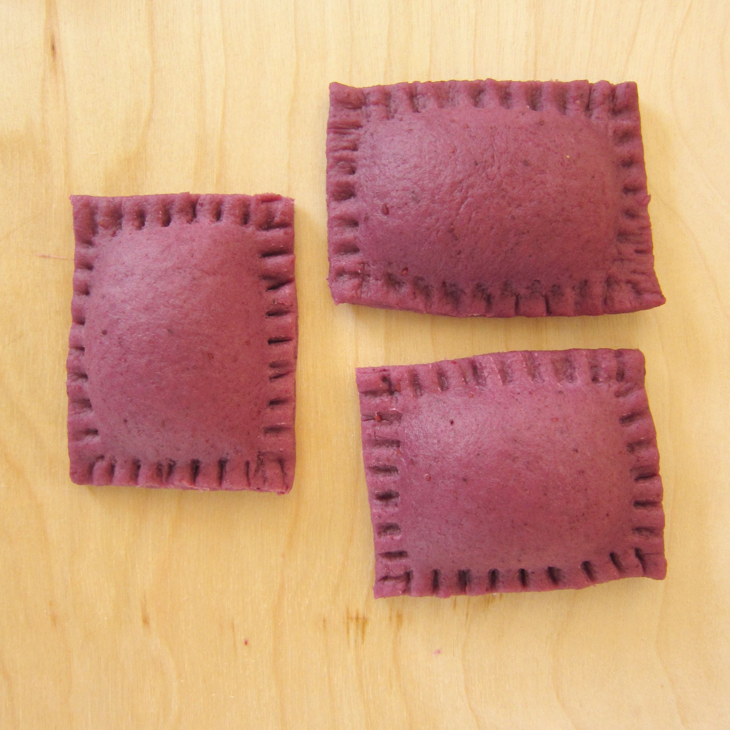 Lemon and Ricotta Stuffed Blueberry Ravioli : 5 Steps (with Pictures ...
