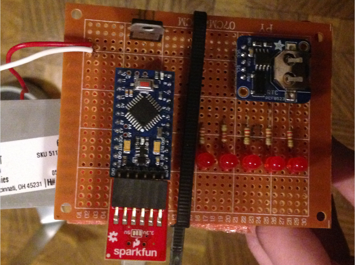 Rotating LED Clock : 5 Steps (with Pictures) - Instructables