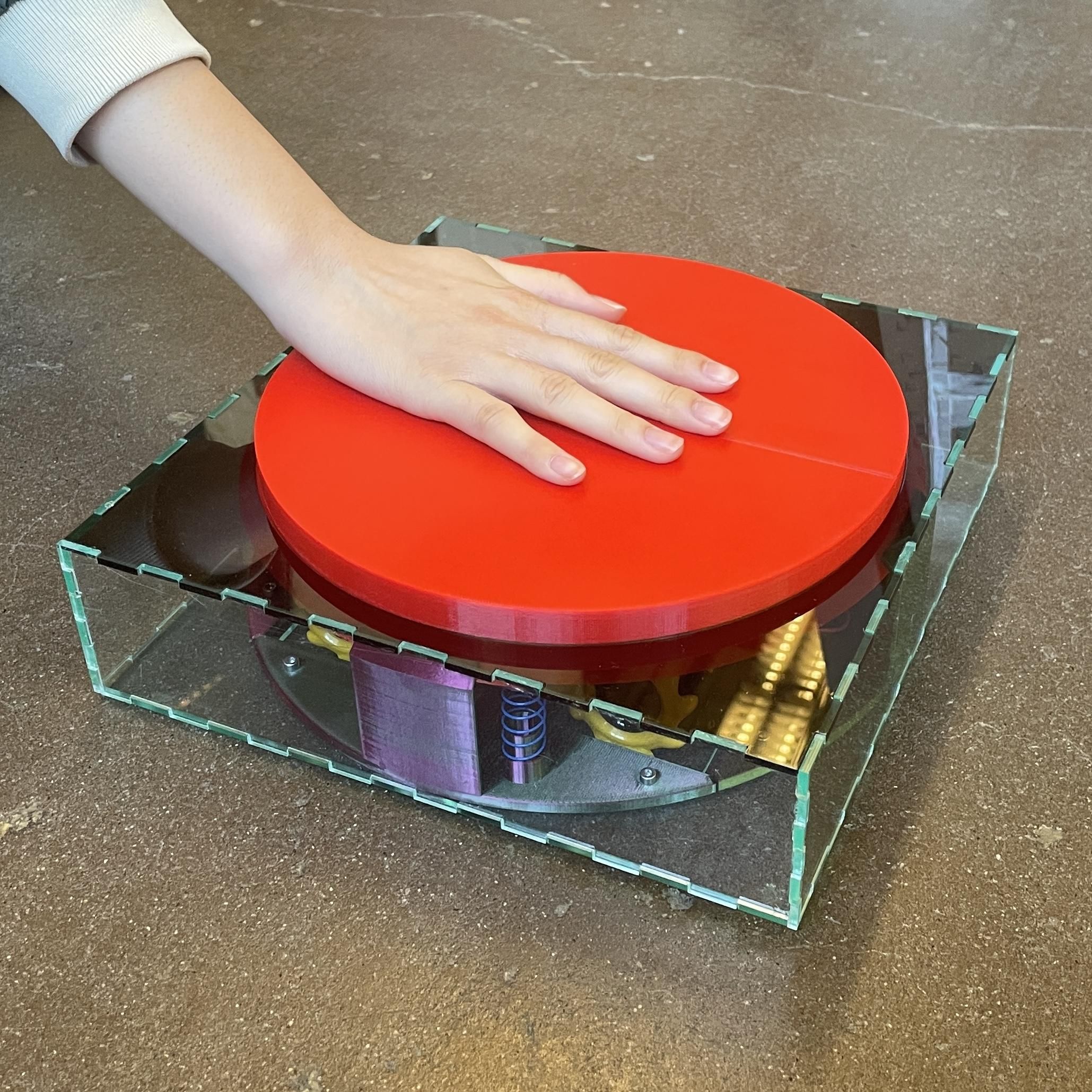 Big Red Button That Runs Around! : 10 Steps (with Pictures) - Instructables