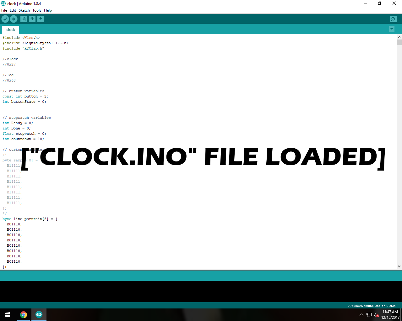 Simple Arduino Clock / Stopwatch : 6 Steps (with Pictures) - Instructables