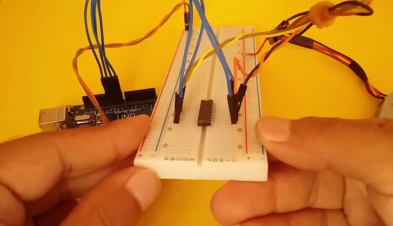 Arduino : How to Control a Stepper Motor With L293D Motor Driver : 5 ...