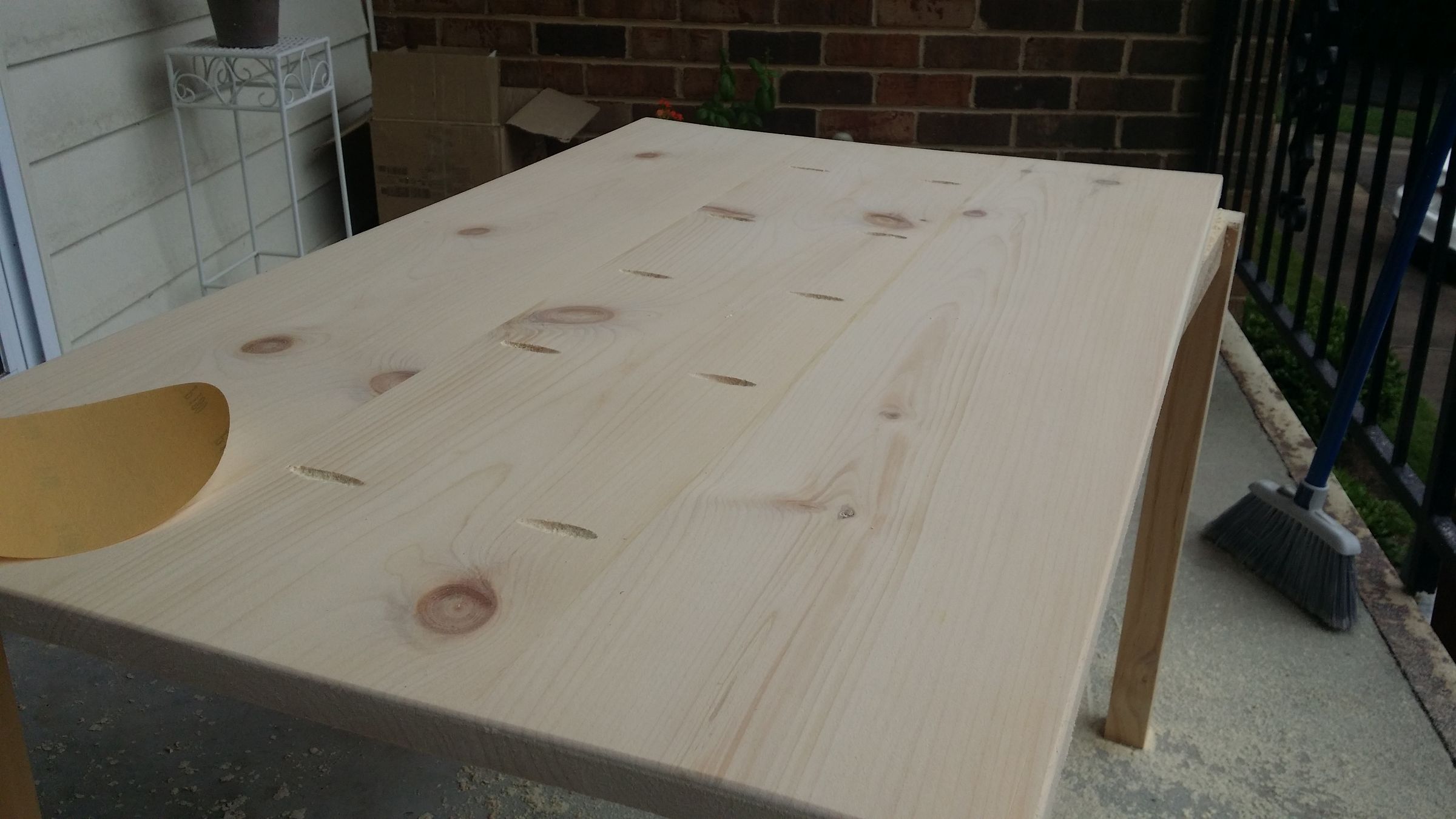 Simple Wooden Table and Benches for Kids : 10 Steps (with Pictures ...