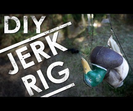 How to Make a Jerk Rig for Duck Decoys EP. 25 - Instructables