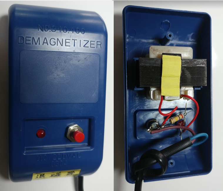 Demagnetizer From a Microwave Transformer : 4 Steps (with Pictures ...