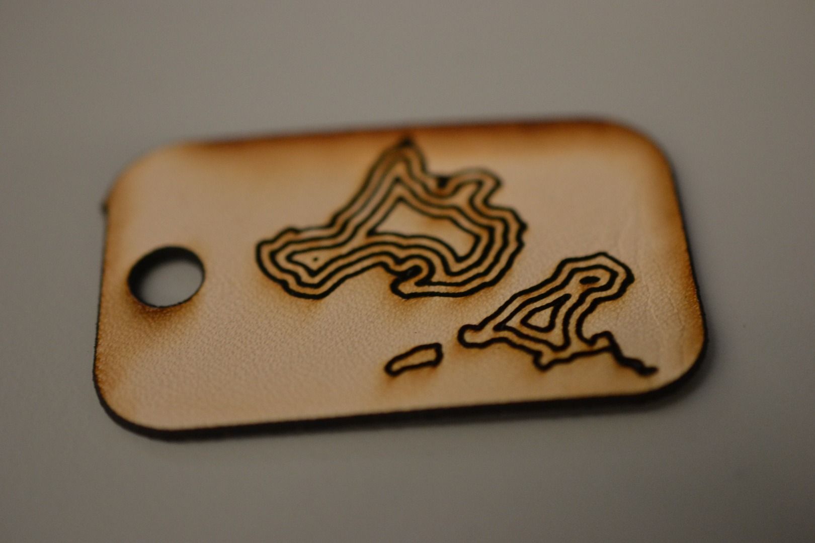 Laser Cut Leather Keychain - Instructables