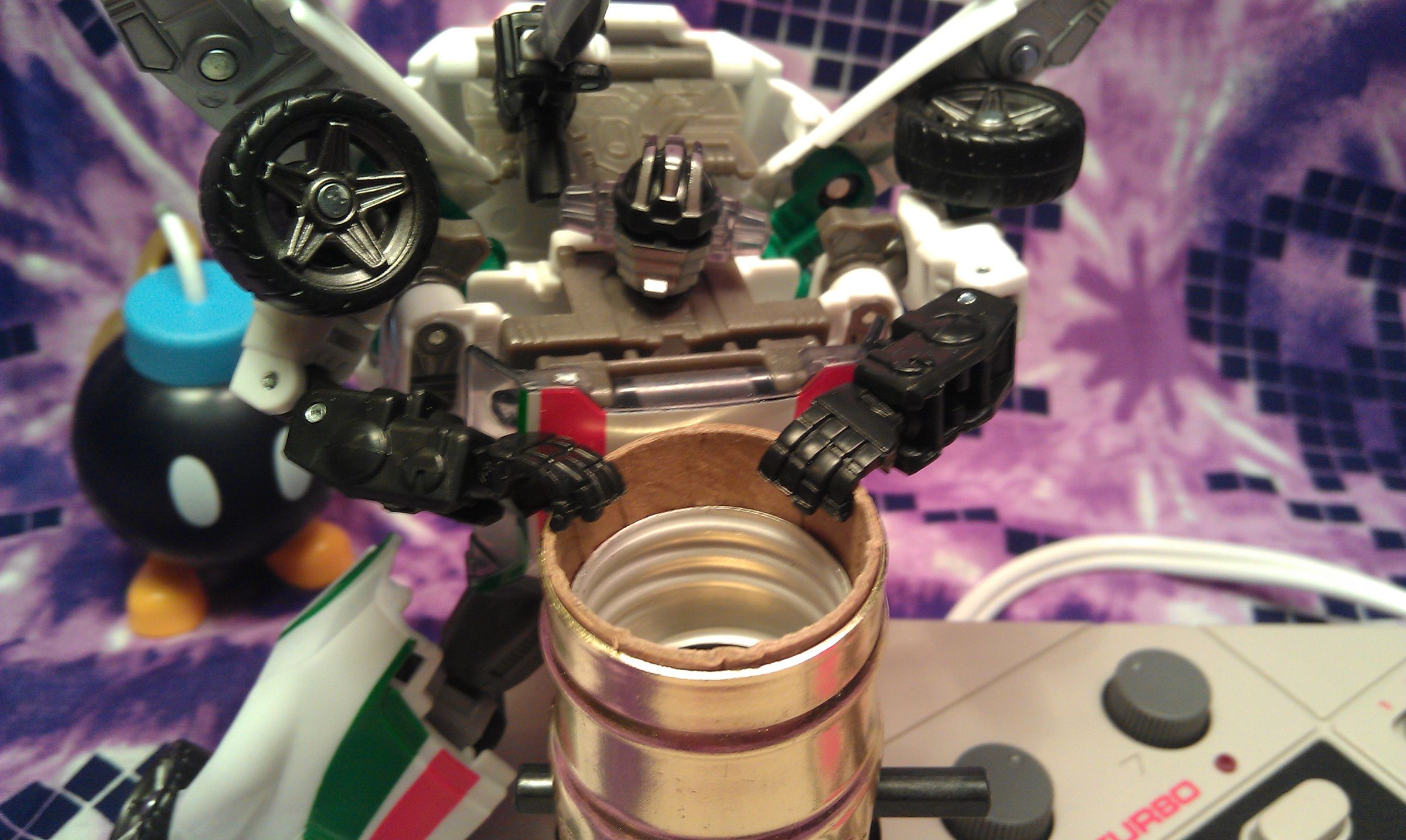 How to Build a Recycled Retro: NES Advantage Desktop Lamp Edition : 24 ...