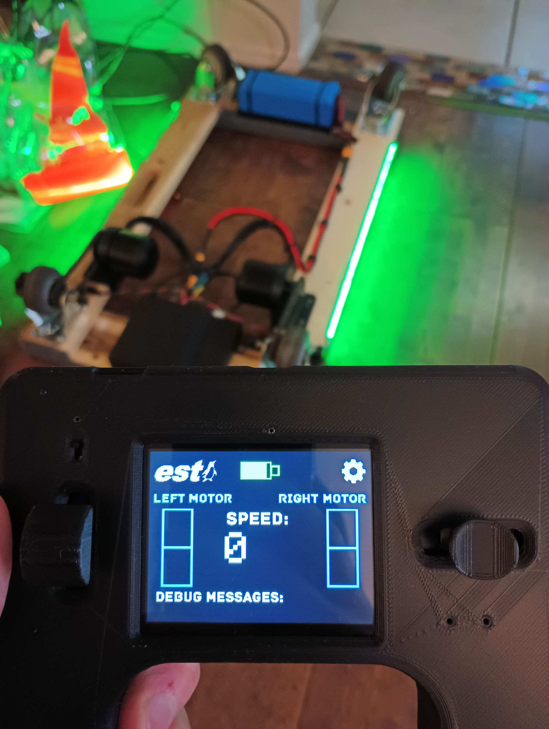Motorized Furniture Dolly Feat. ESP32-S3 and Flipsky ESC Running VESC 6 ...