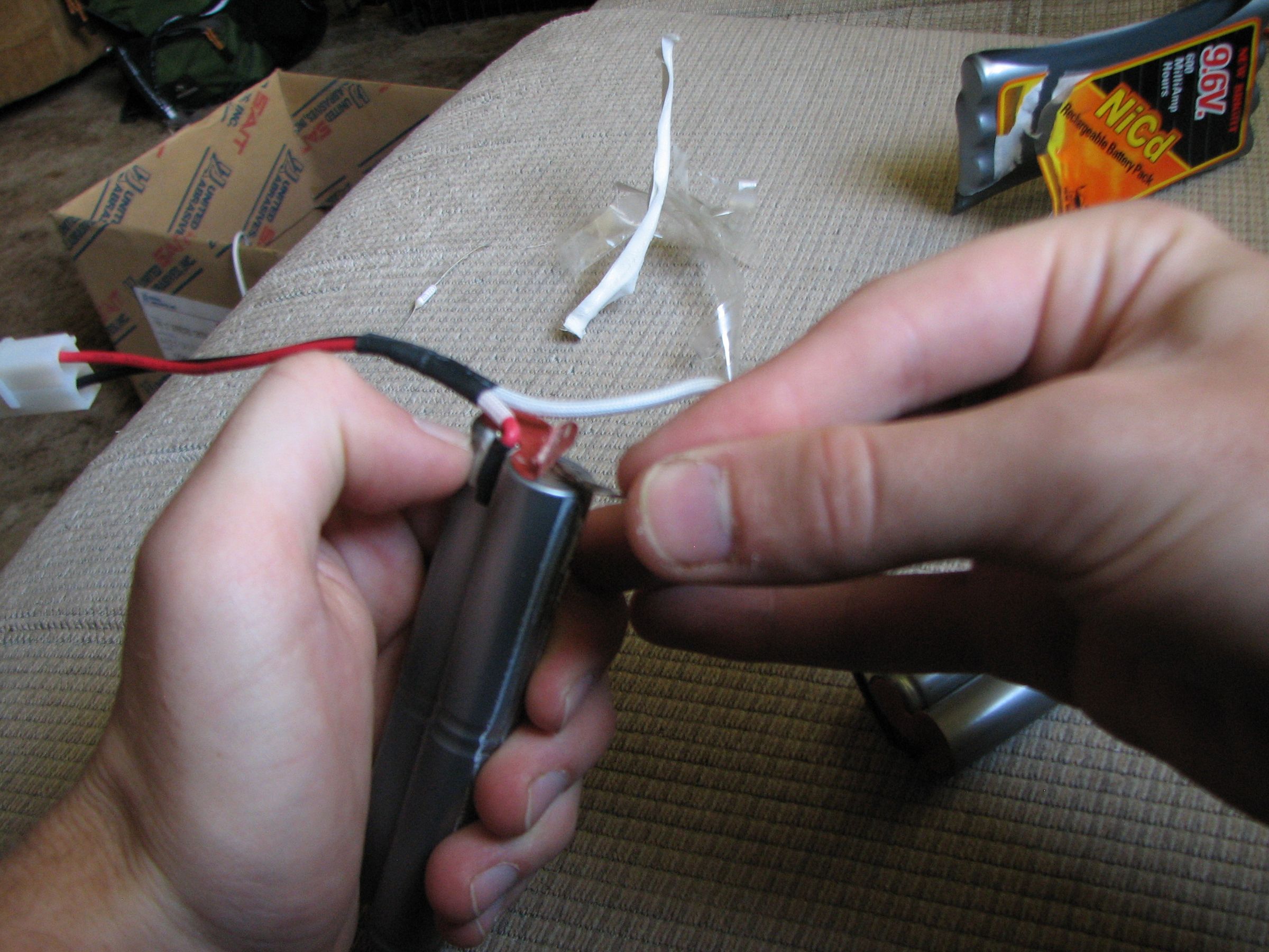 Repair a Thermally-Fused 9.6v Battery Pack : 4 Steps - Instructables