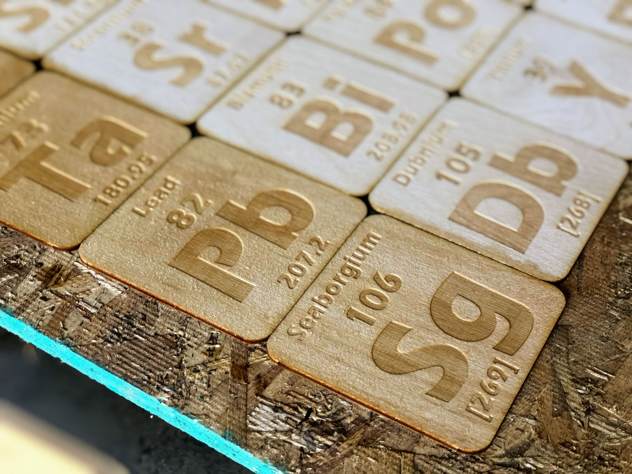 Periodic Table of Coasters : 5 Steps (with Pictures) - Instructables