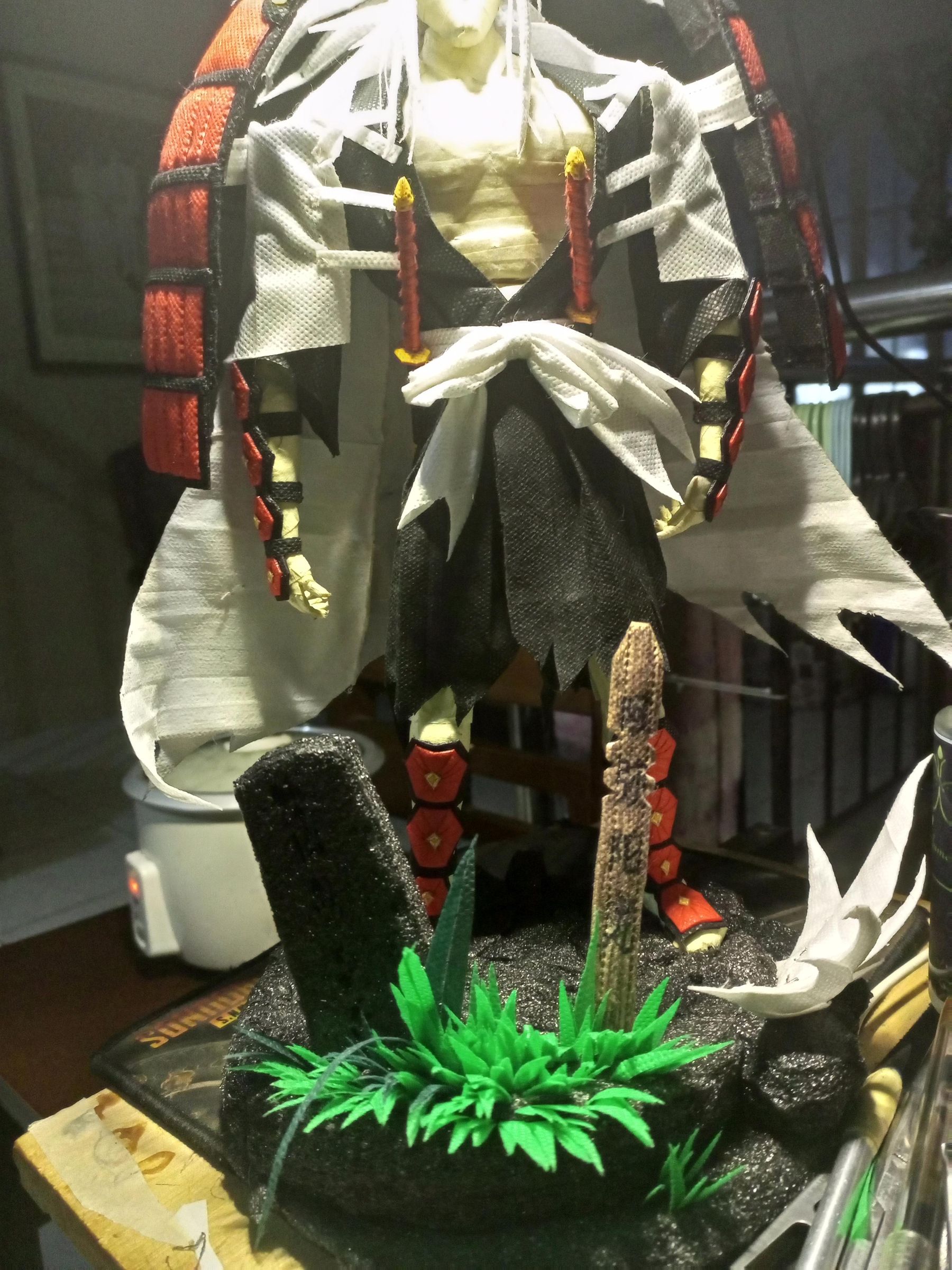 Shaman King: Amidamaru. FACEMASK to FIGURE : 5 Steps - Instructables